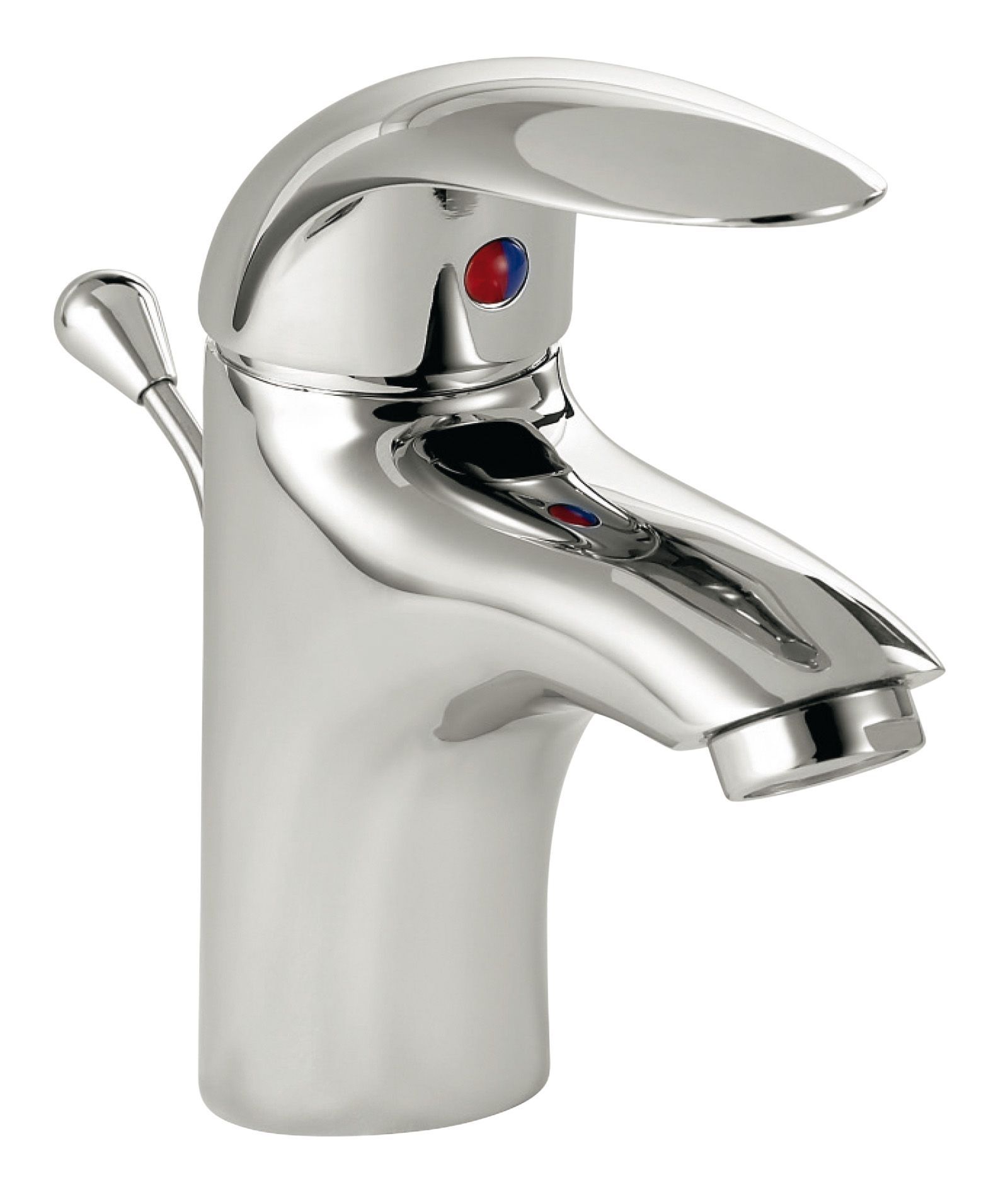 Cooke & Lewis Wave 1 Lever Basin mixer tap | Departments | TradePoint