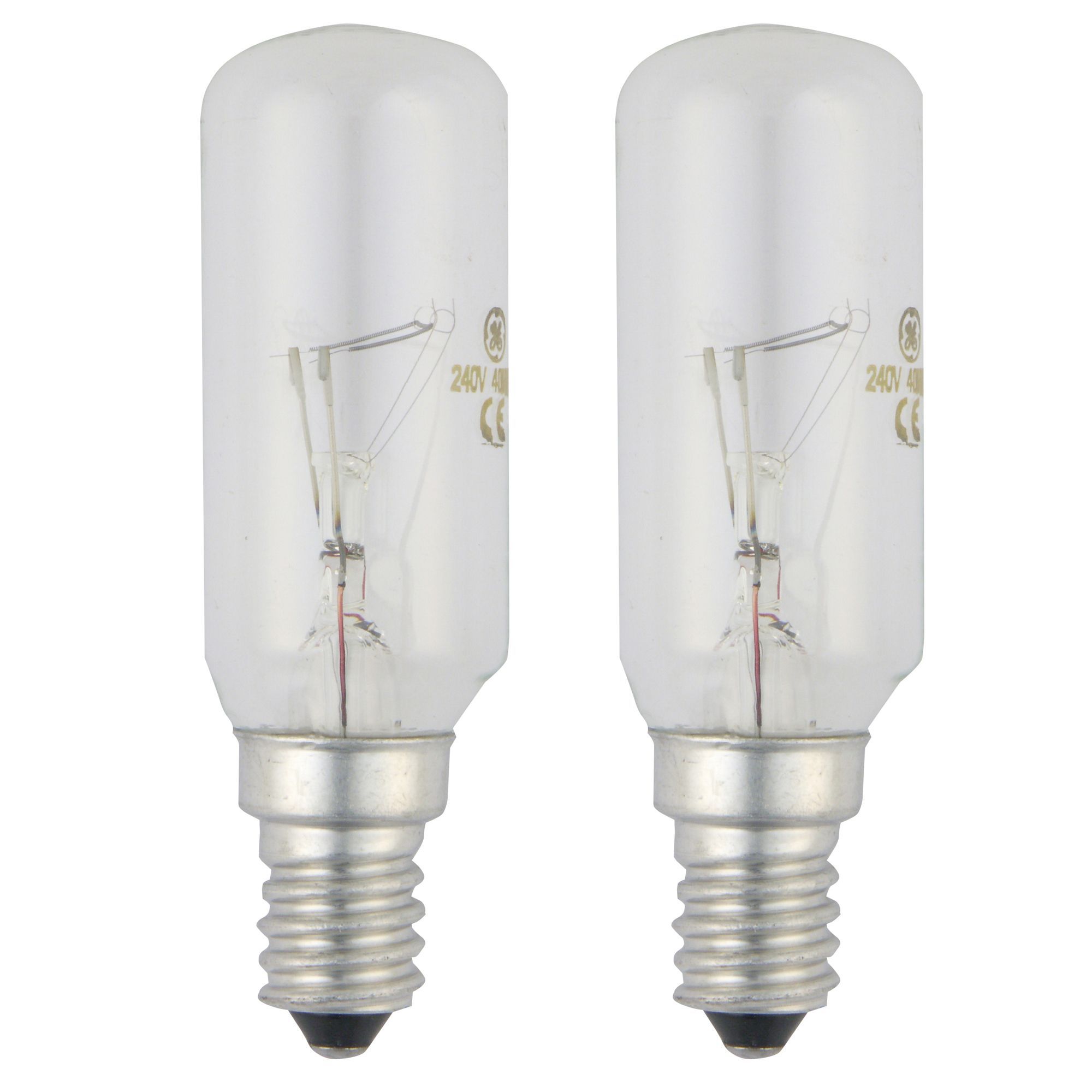 GE Small Edison Screw Cap (E14) 40W Incandescent GLS Light Bulb, Pack ... GE Small Edison Screw Cap (E14) 40W Incandescent GLS Light Bulb, Pack ...