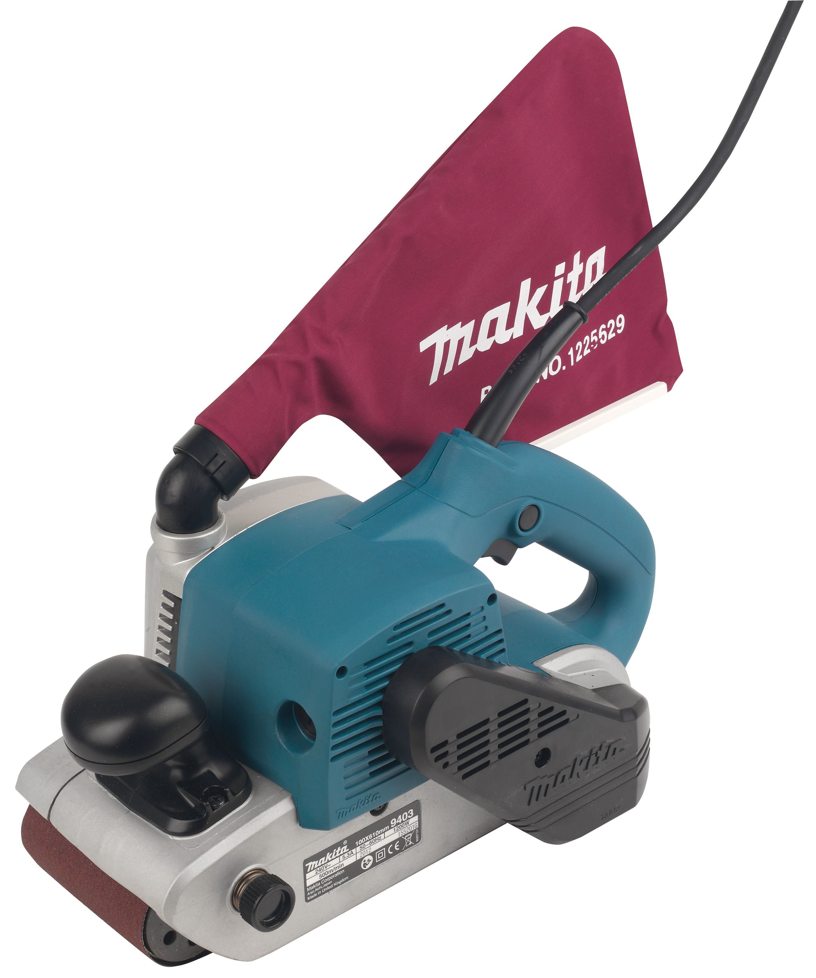 Makita 1200W 240V 610mm Belt Sander 9403 2 Departments DIY At B Q