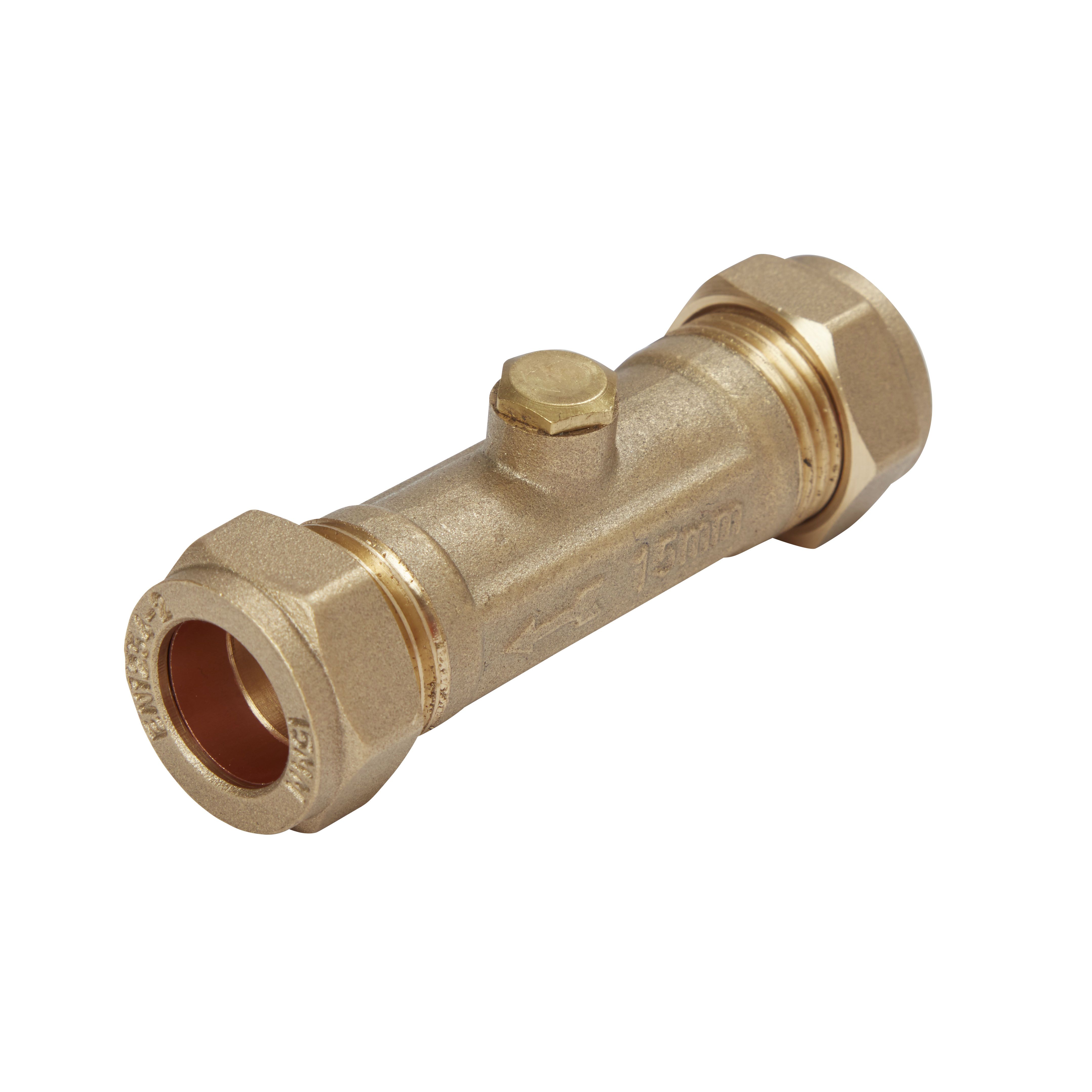 Compression Check Valve (Dia)15mm | Departments | DIY at B&Q