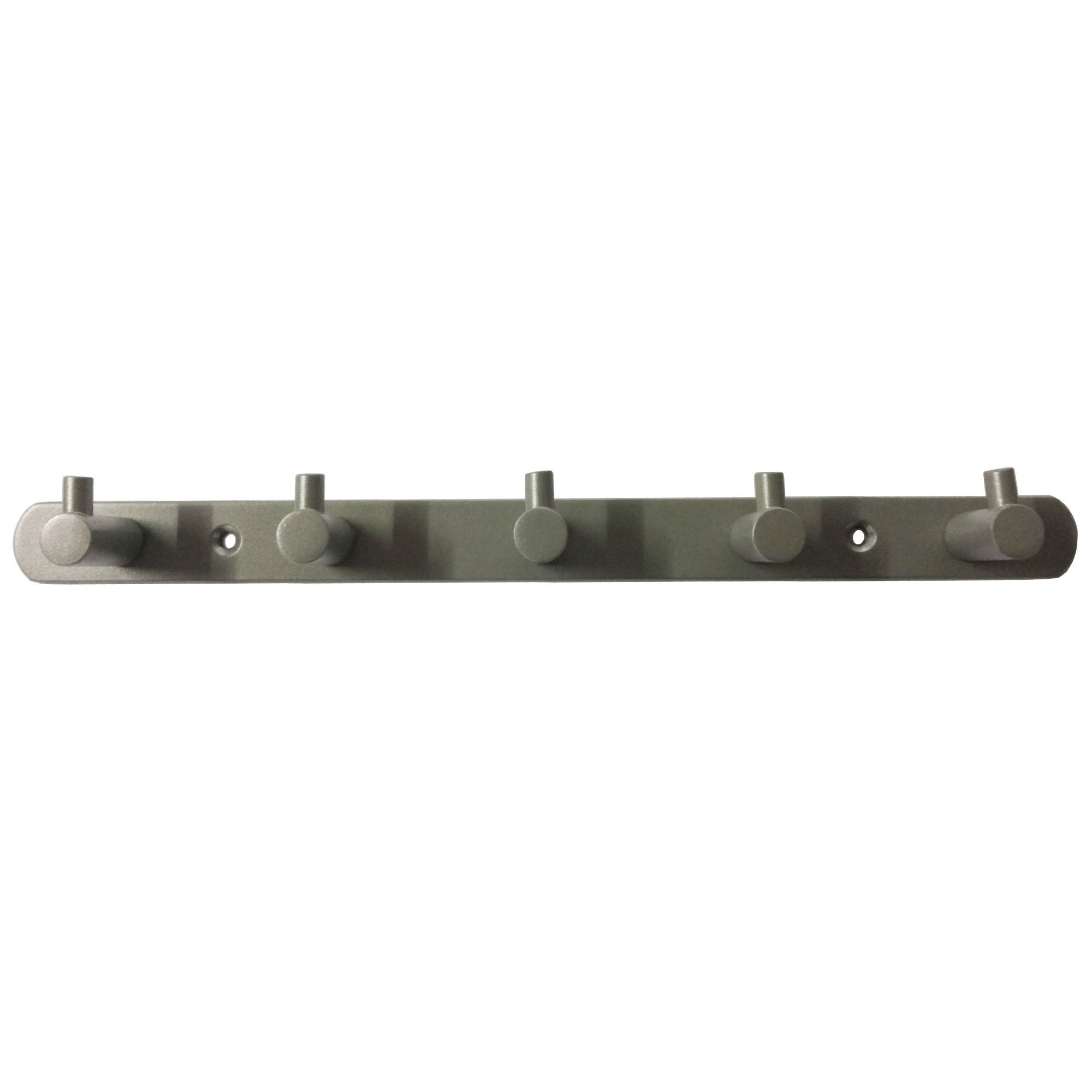 Steel Hook rail, (L)327mm (H)30mm | Departments | DIY at B&Q