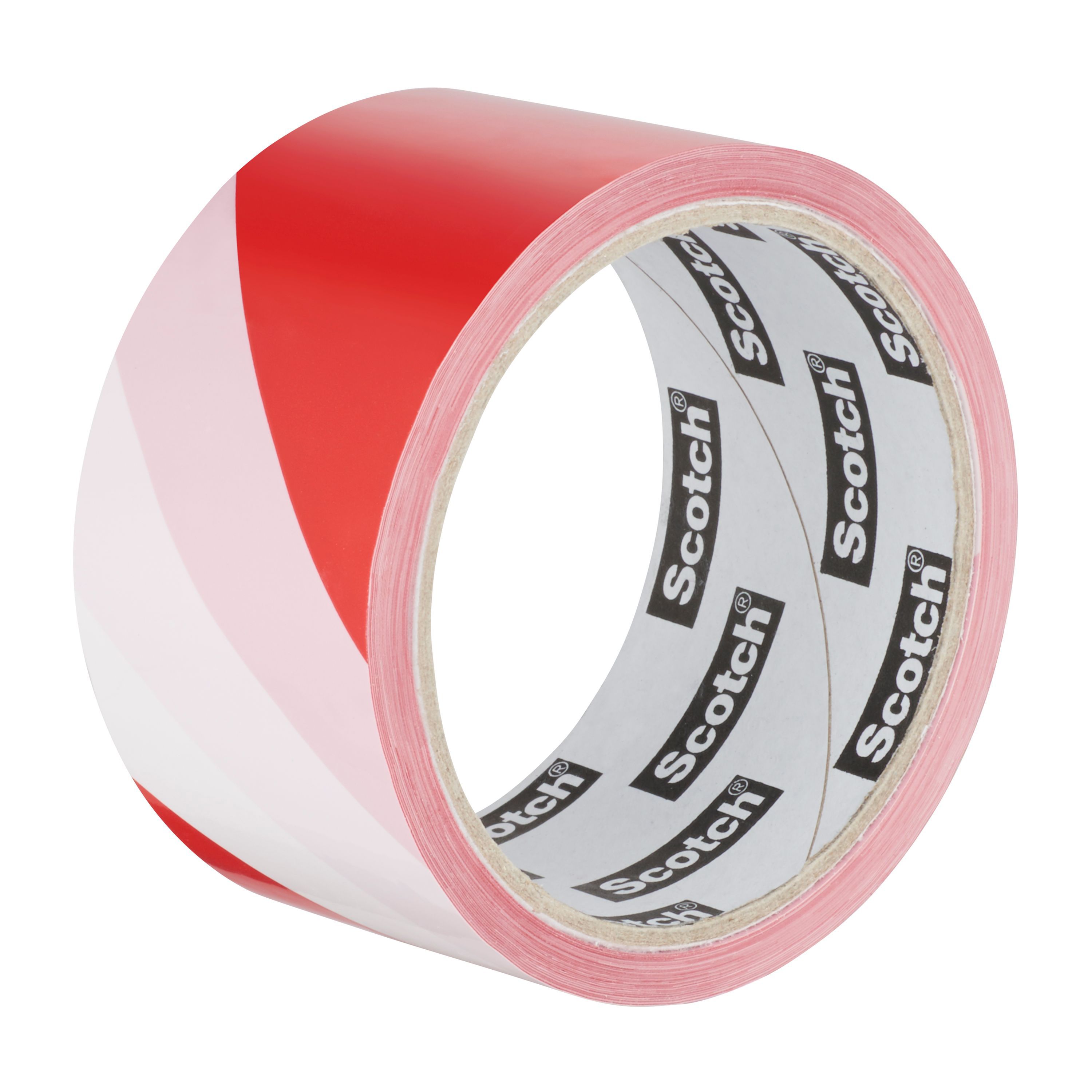Scotch Red & White Marking Tape (L)33M (W)50mm | Departments | DIY at B&Q