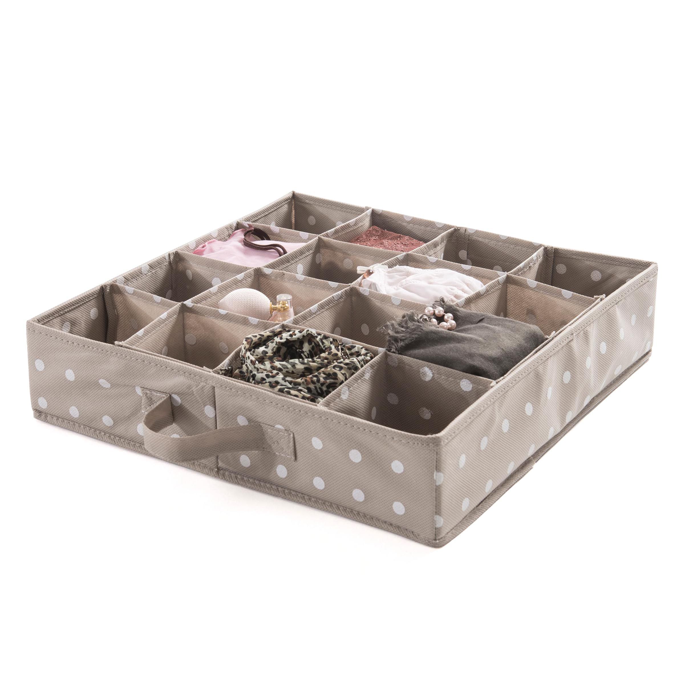 Compactor Home Rivoli Taupe 15L Foldable Laundry Bag (H)400mm (W)400mm ...