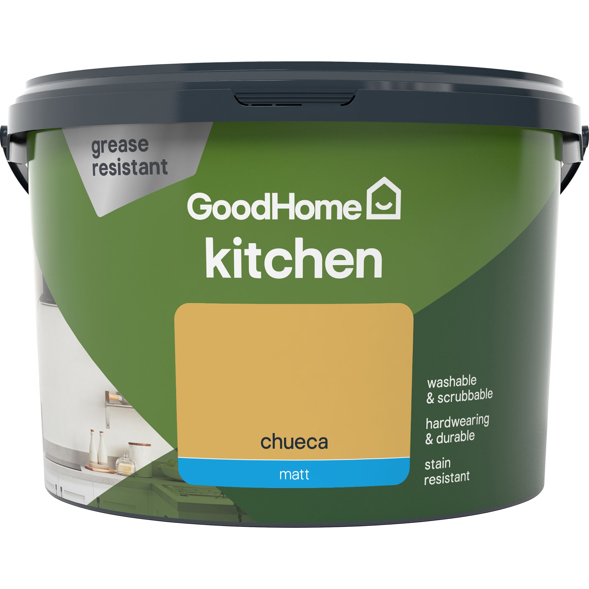 GoodHome Kitchen Chueca Matt Emulsion paint 2.5L | Departments | DIY at B&Q