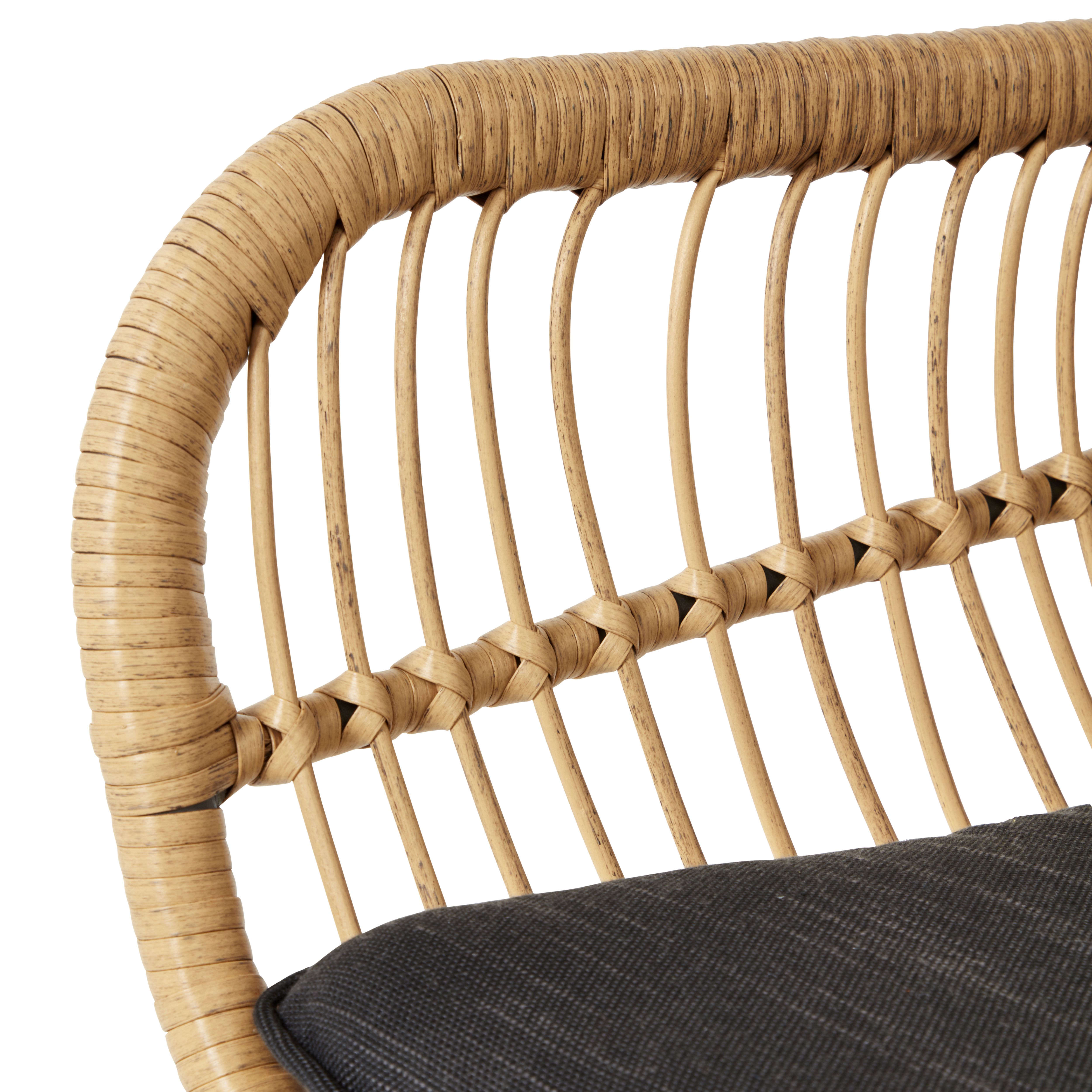 Apolima Rattan effect Armchair | Departments | DIY at B&Q