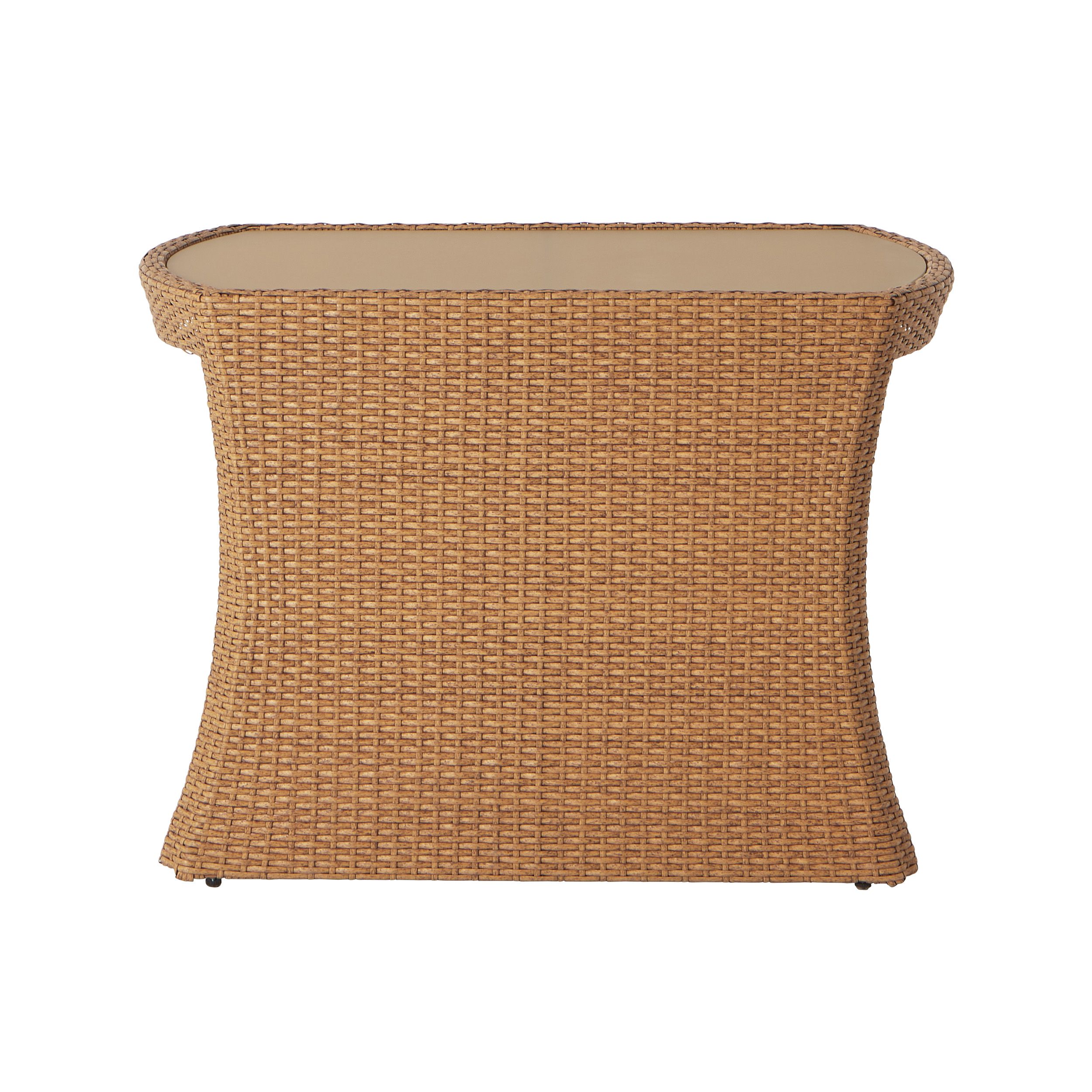 Platia Rattan effect 2 seater Garden table | Departments | DIY at B&Q