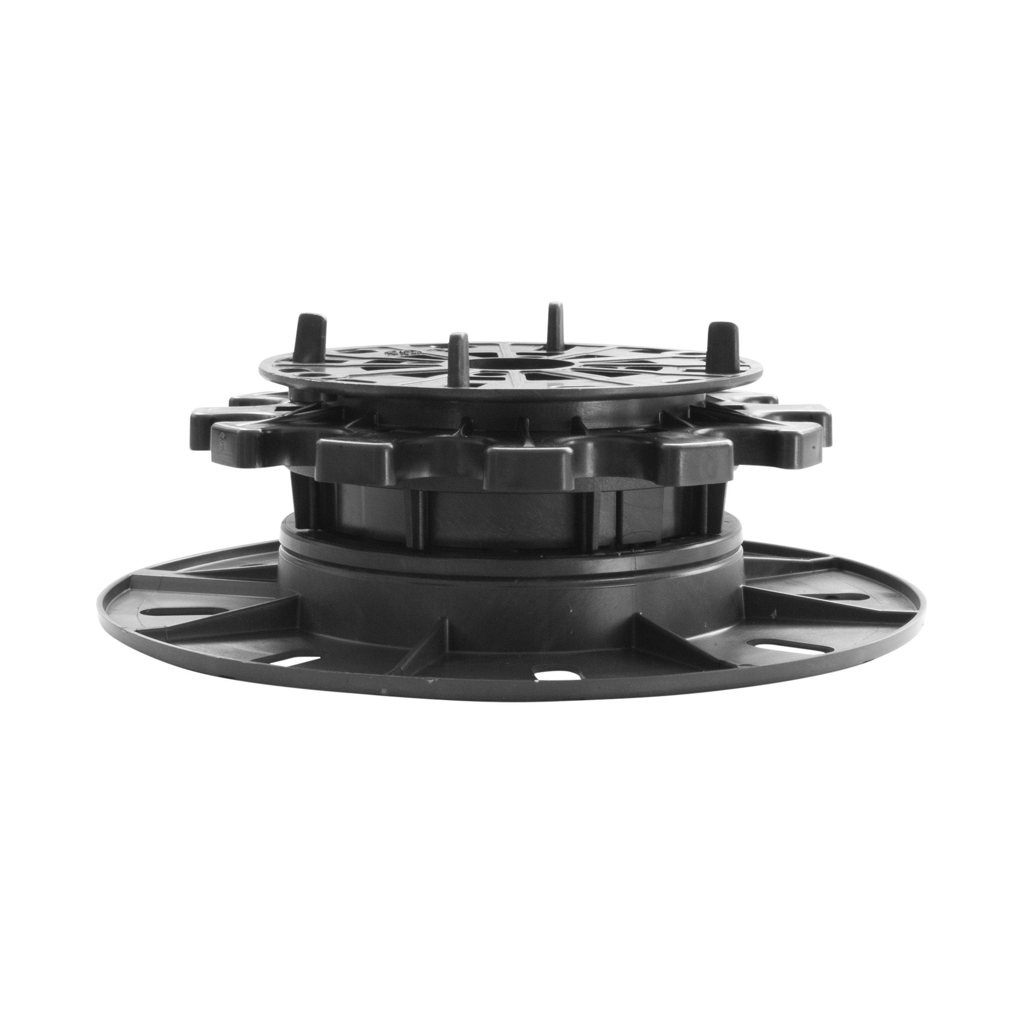 Izhora Black Adjustable slab riser (L)200mm Pack of 10 | Departments ...