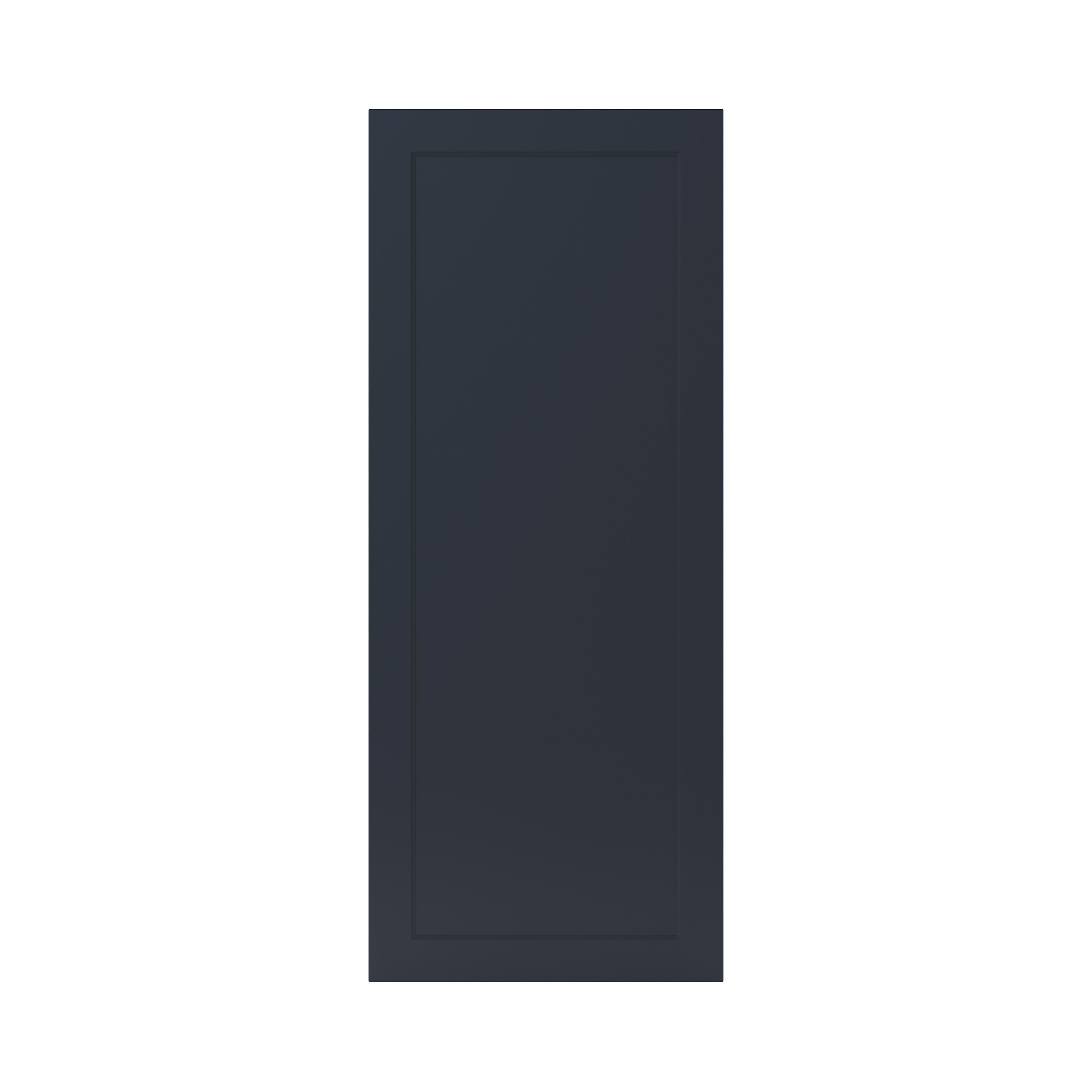 GoodHome Artemisia Midnight blue classic shaker Tall larder Cabinet ...