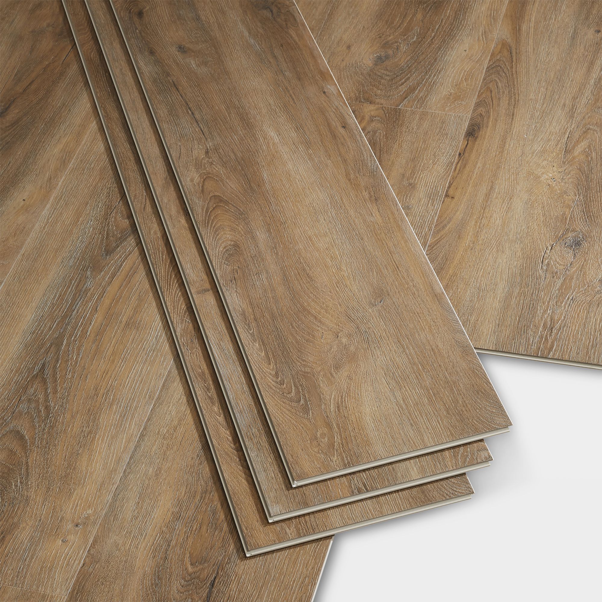 GoodHome Jazy Honey Wood effect Luxury vinyl click flooring, 2.24m² ...