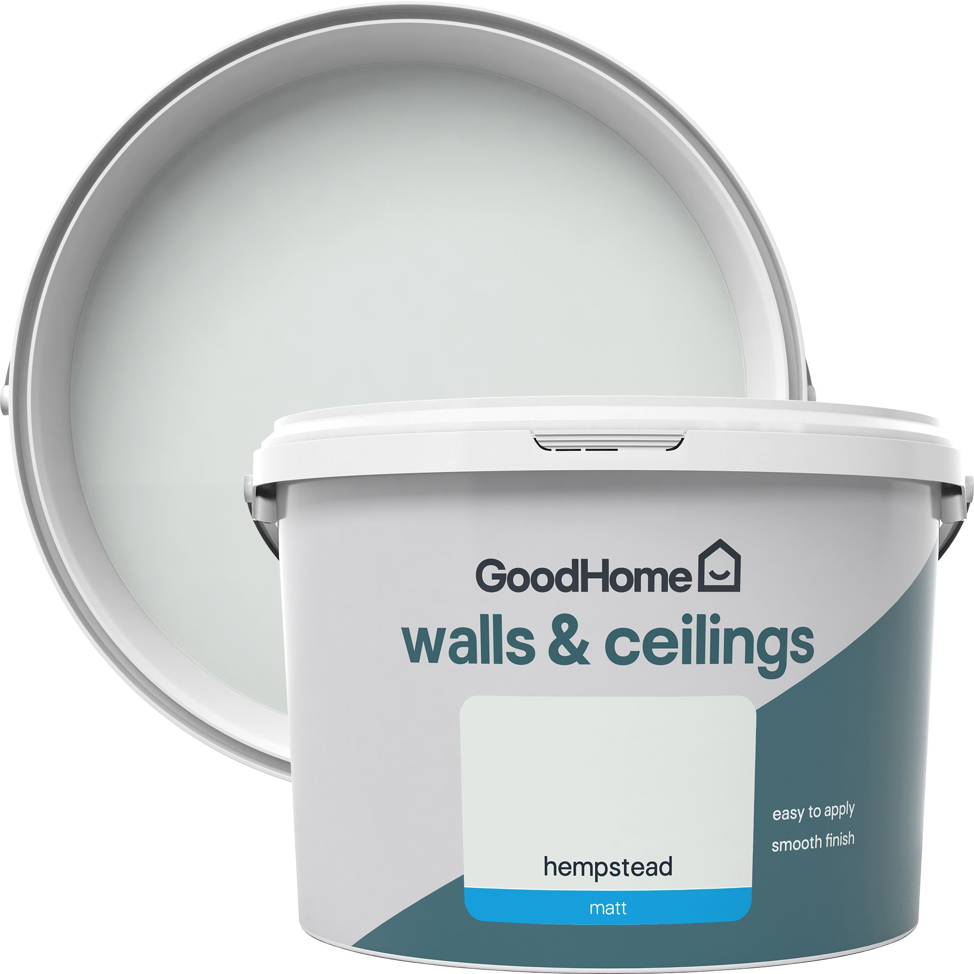 GoodHome Walls & ceilings Hempstead Matt Emulsion paint, 2.5L ...