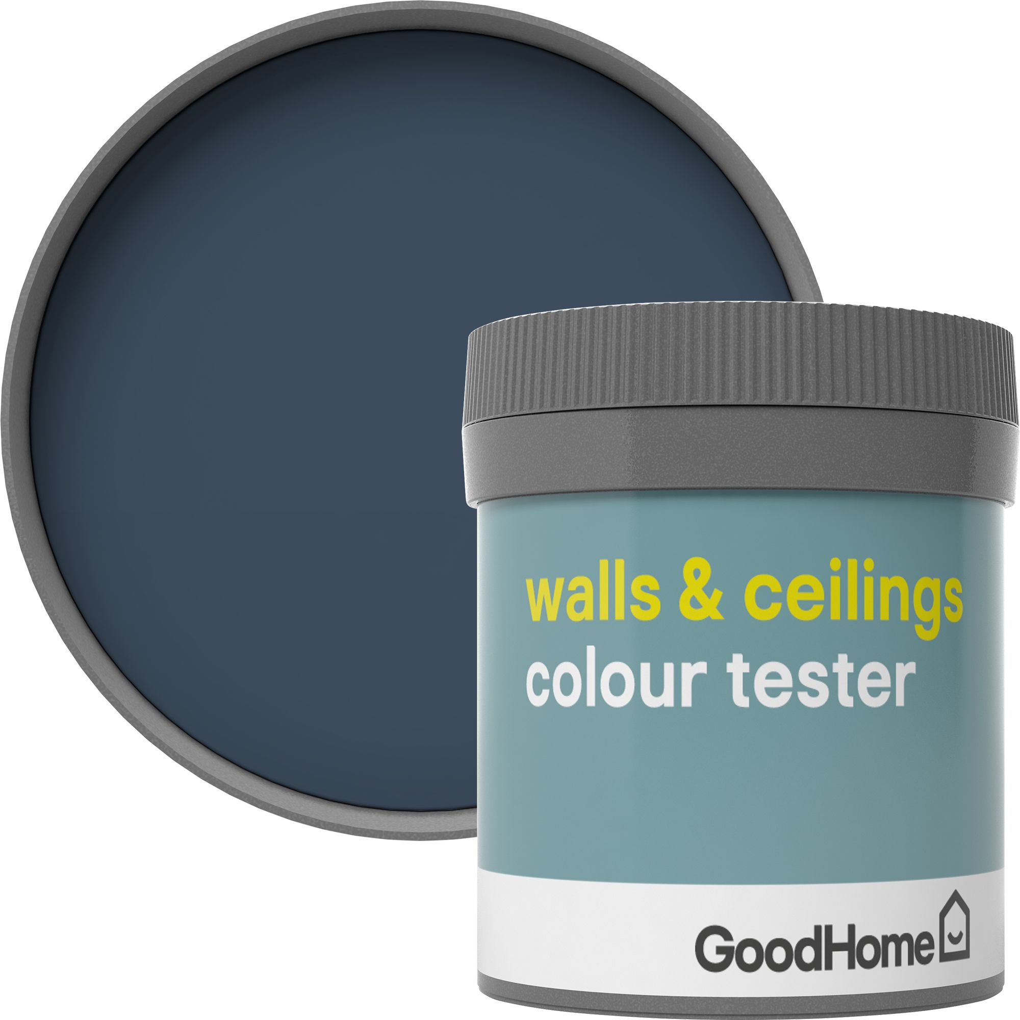 GoodHome Walls & ceilings Vence Matt Emulsion paint, 0.05L Tester pot ...