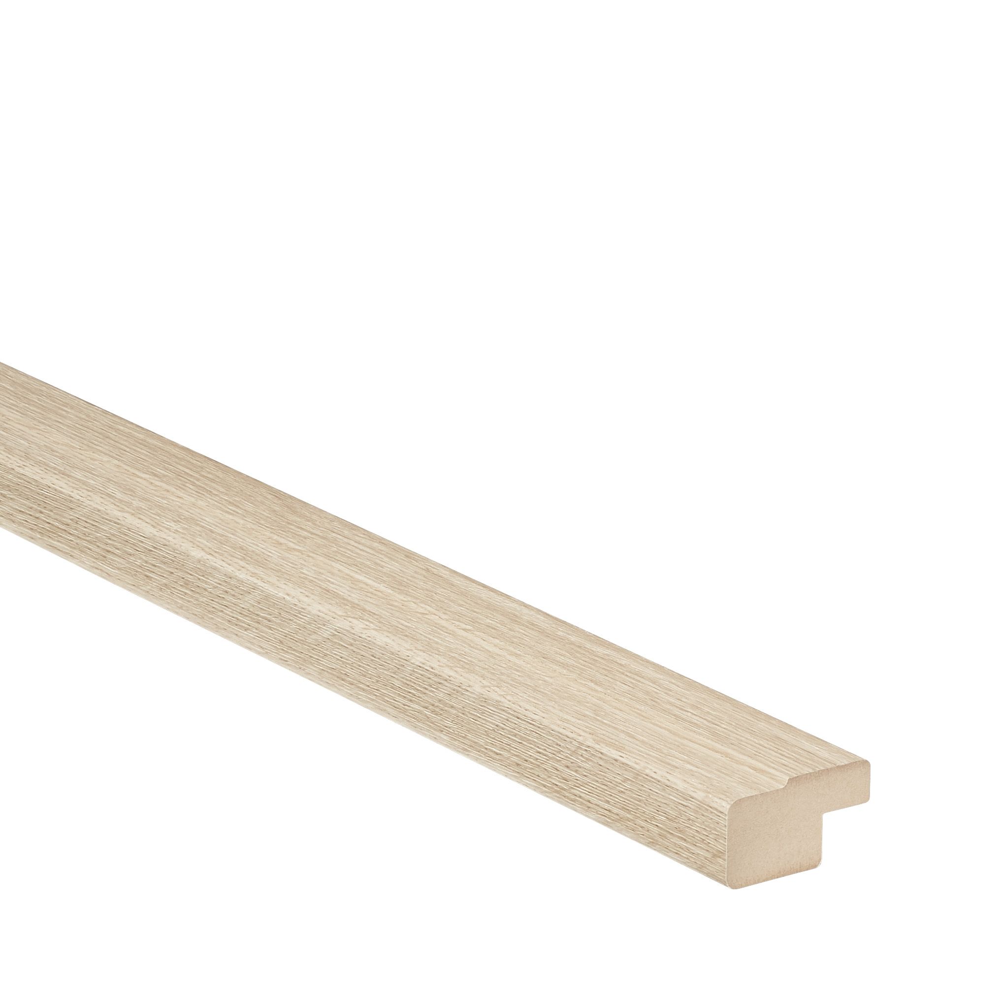 GoodHome Alpinia Matt Light oak effect Cornice & pelmet, (H)35mm ...