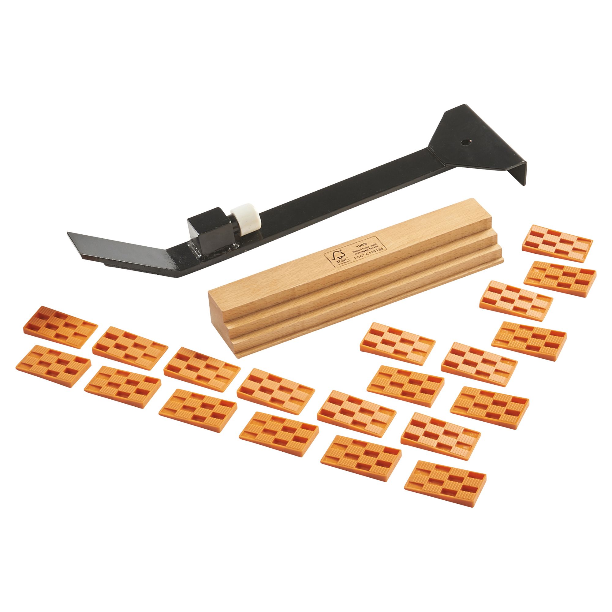 Magnusson Laminate & solid wood fitting kit, Pack of 20 | Departments ...