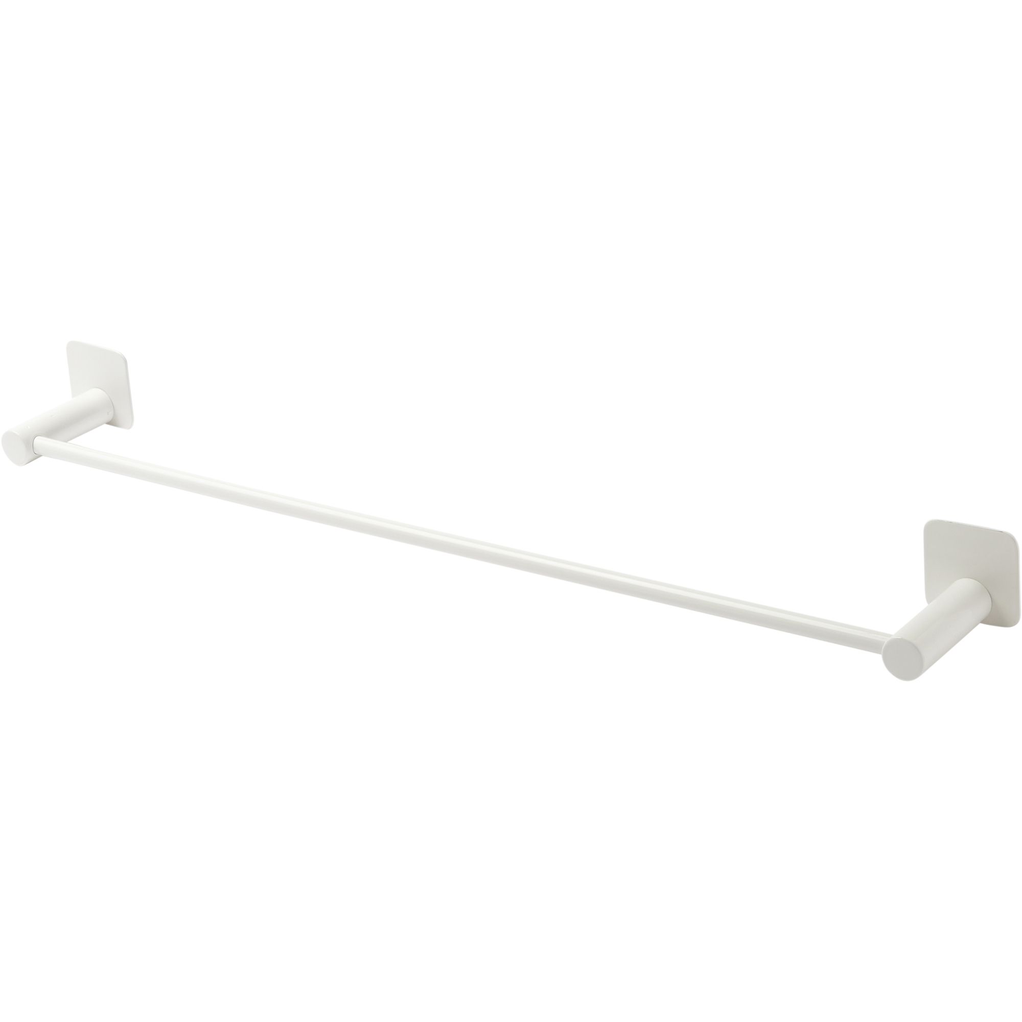 GoodHome Koros Wall-mounted White Towel rail (W)623mm | Departments ...