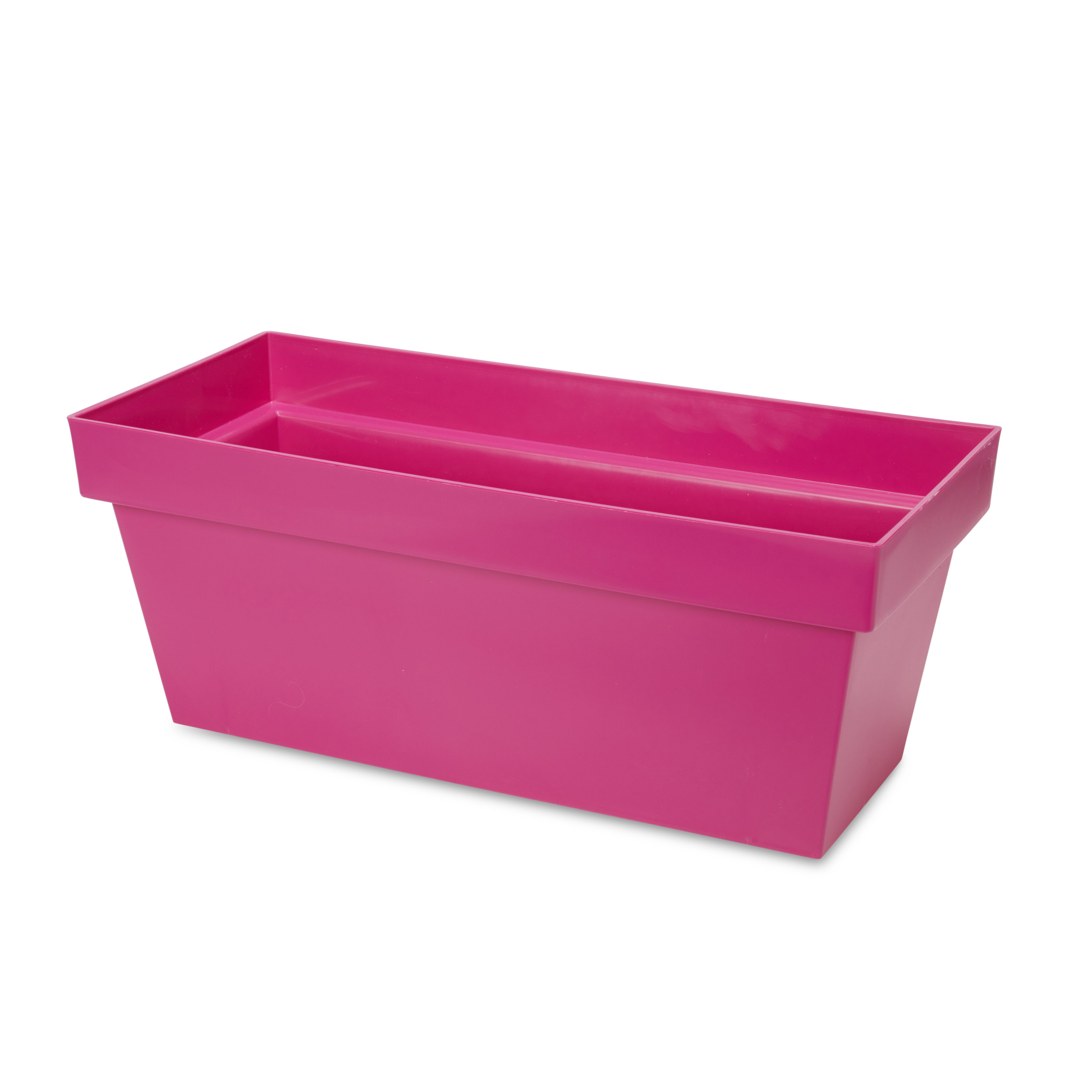 Nurgul Rectangular Pink Trough (H)224mm (Dia)600mm | Departments | DIY ...