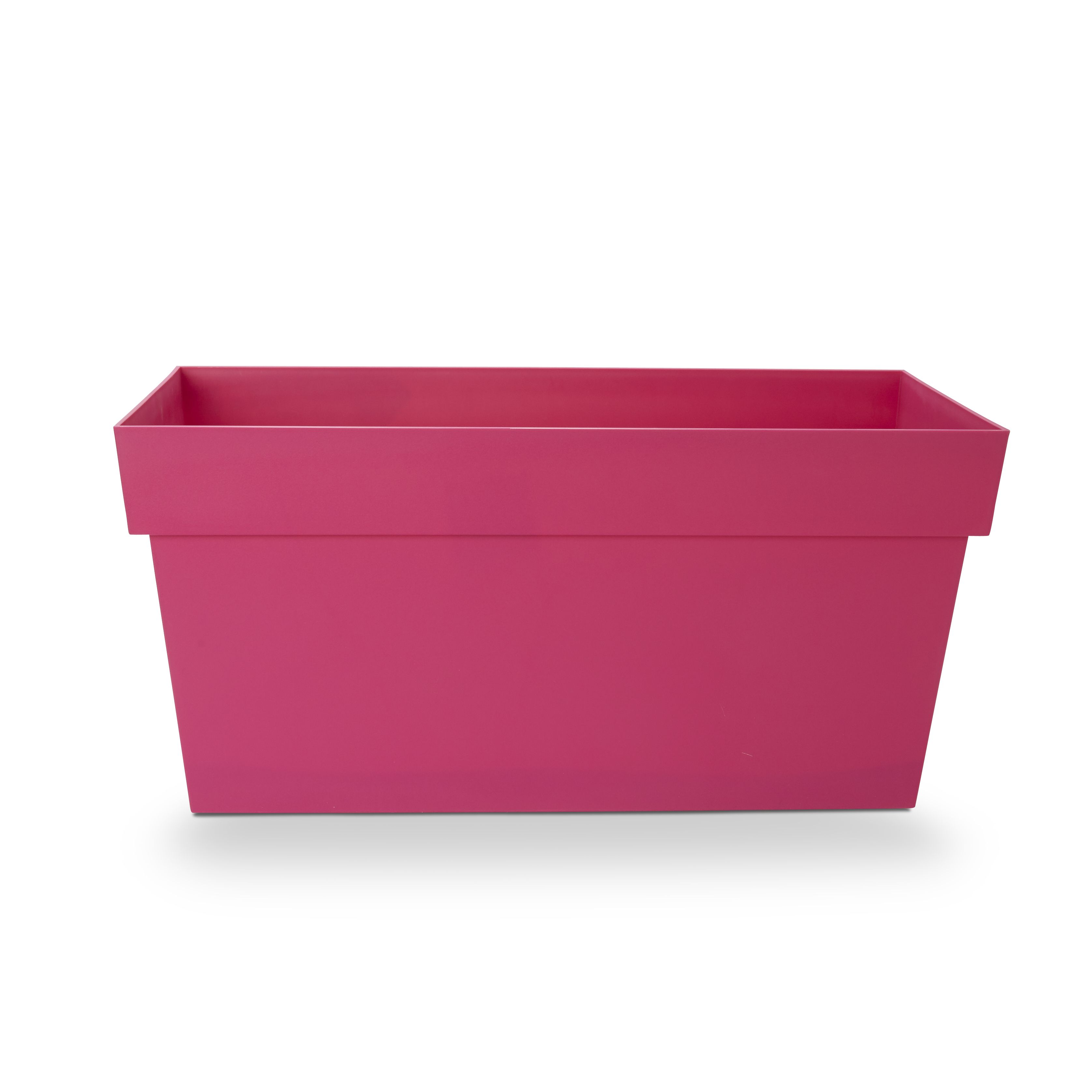 Nurgul Rectangular Pink Trough (H)390mm (Dia)788mm | Departments | DIY ...