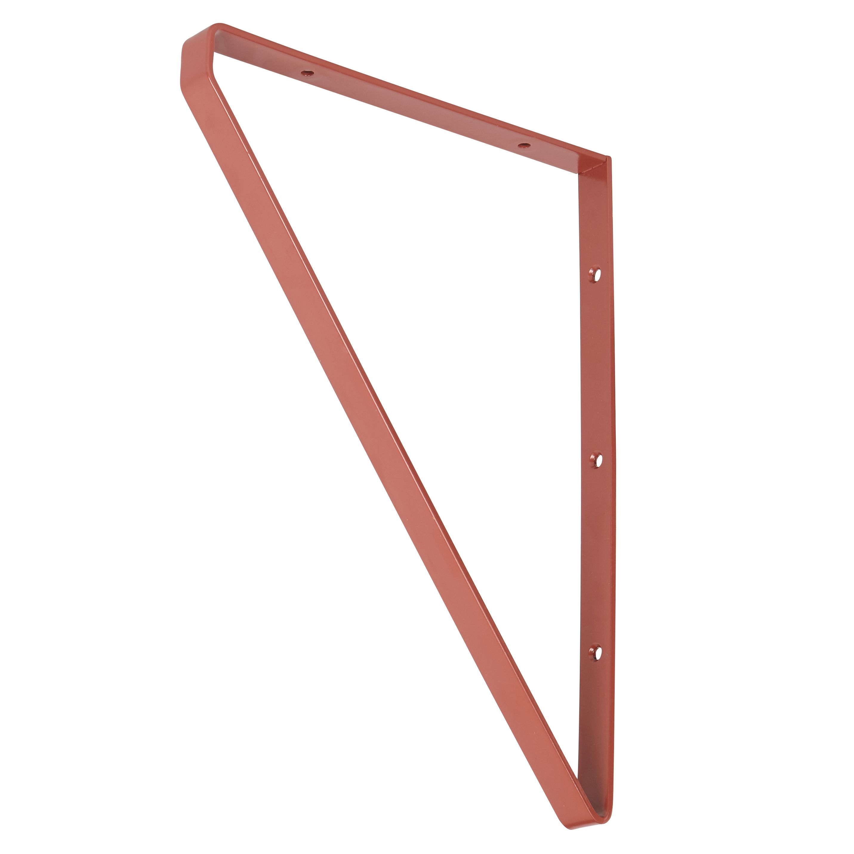 Form Clever Red Steel Shelf Bracket D 200mm Departments DIY At B Q