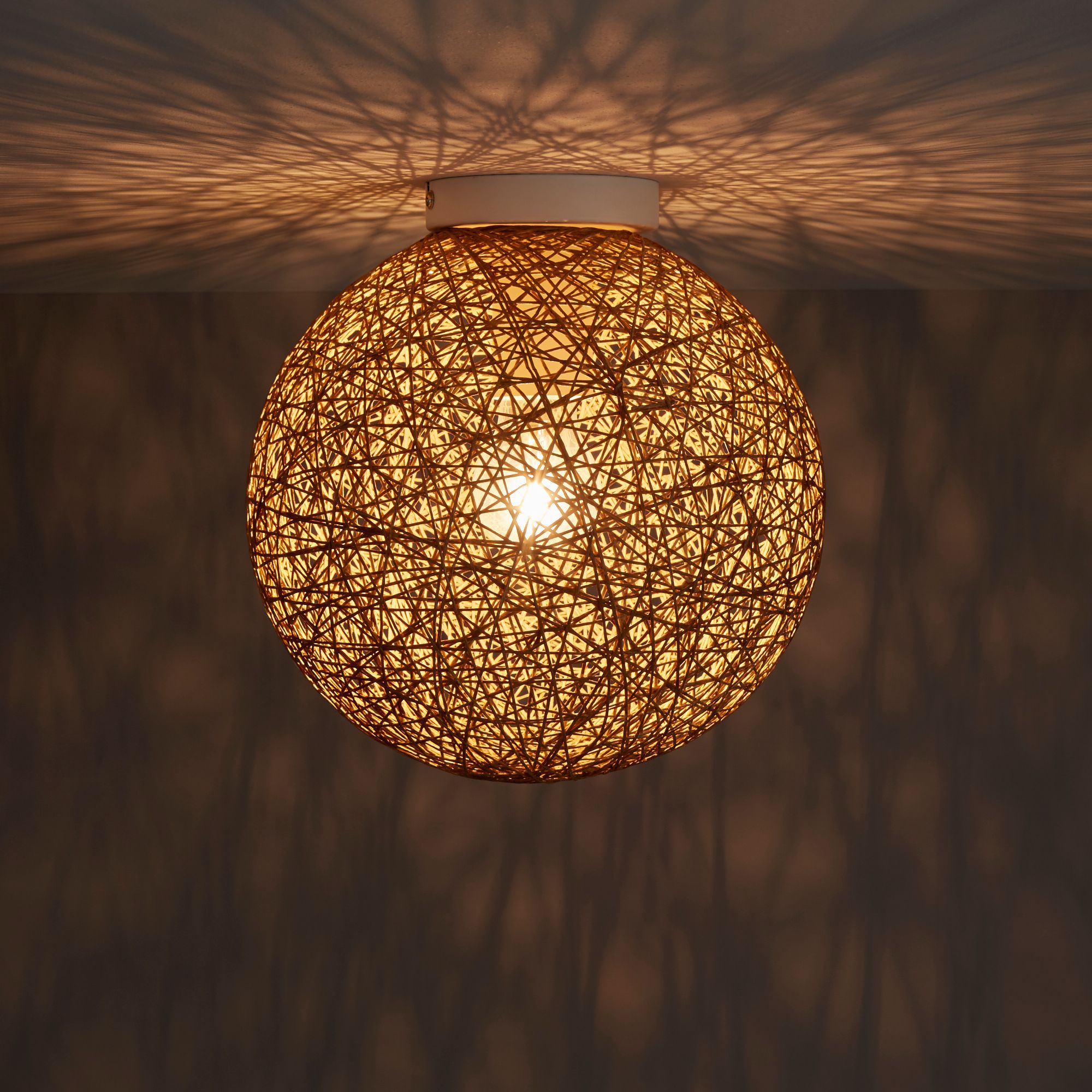 Fauna Natural Ceiling light | Departments | DIY at B&Q