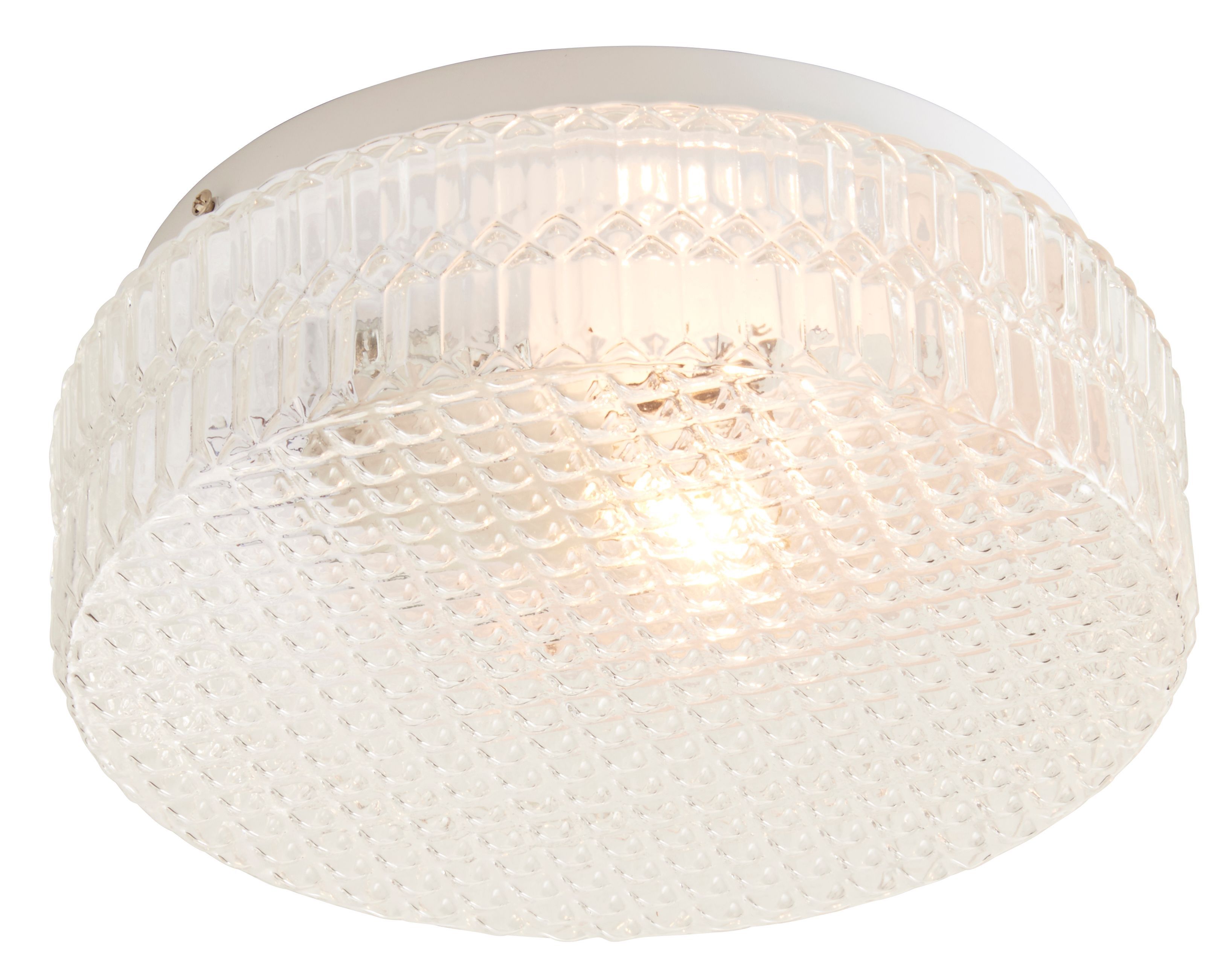 Oreste White Ceiling Light | Departments | DIY at B&Q
