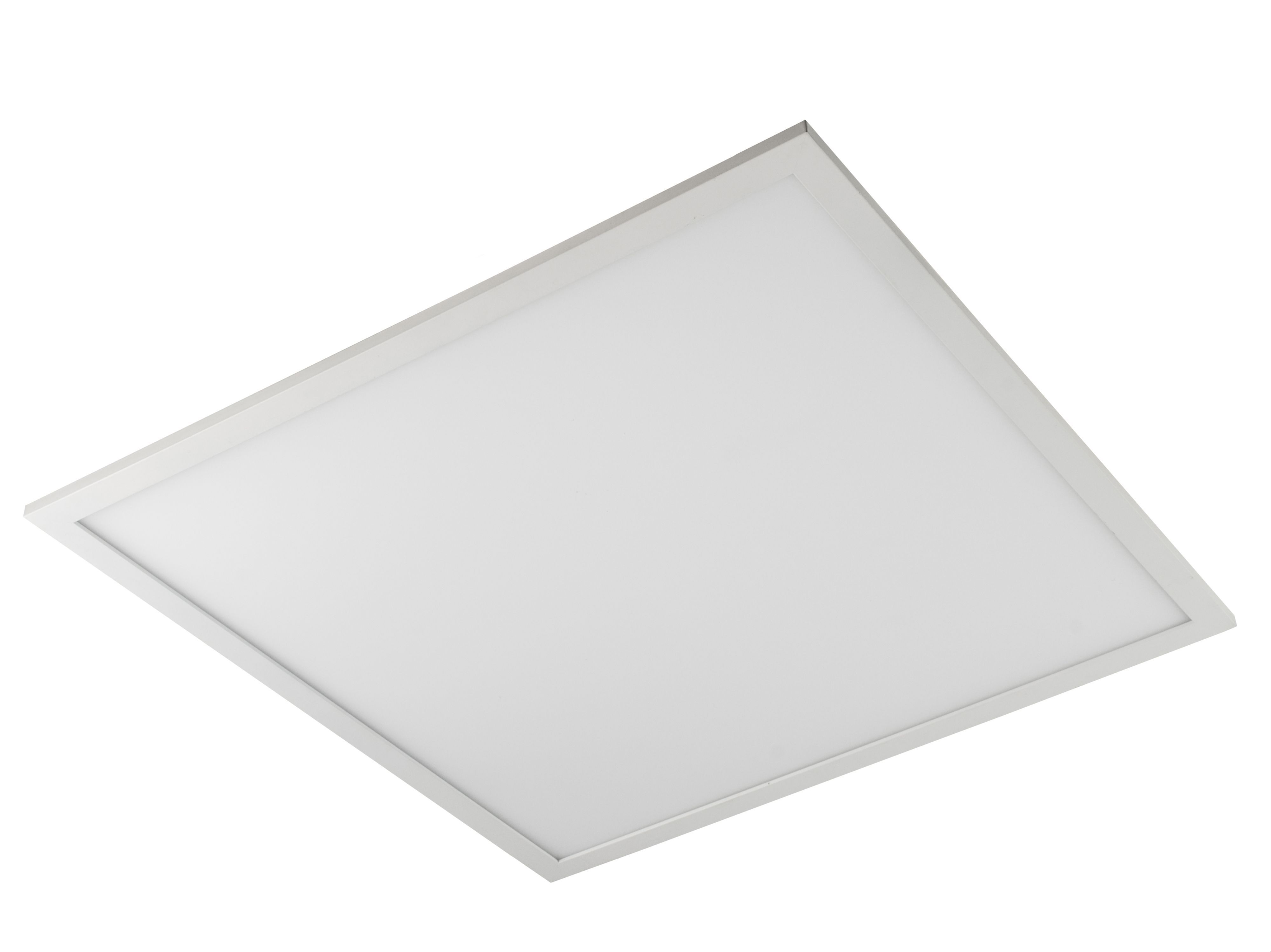 Colours Pictor White Square Neutral white LED Light panel (L)600mm ...