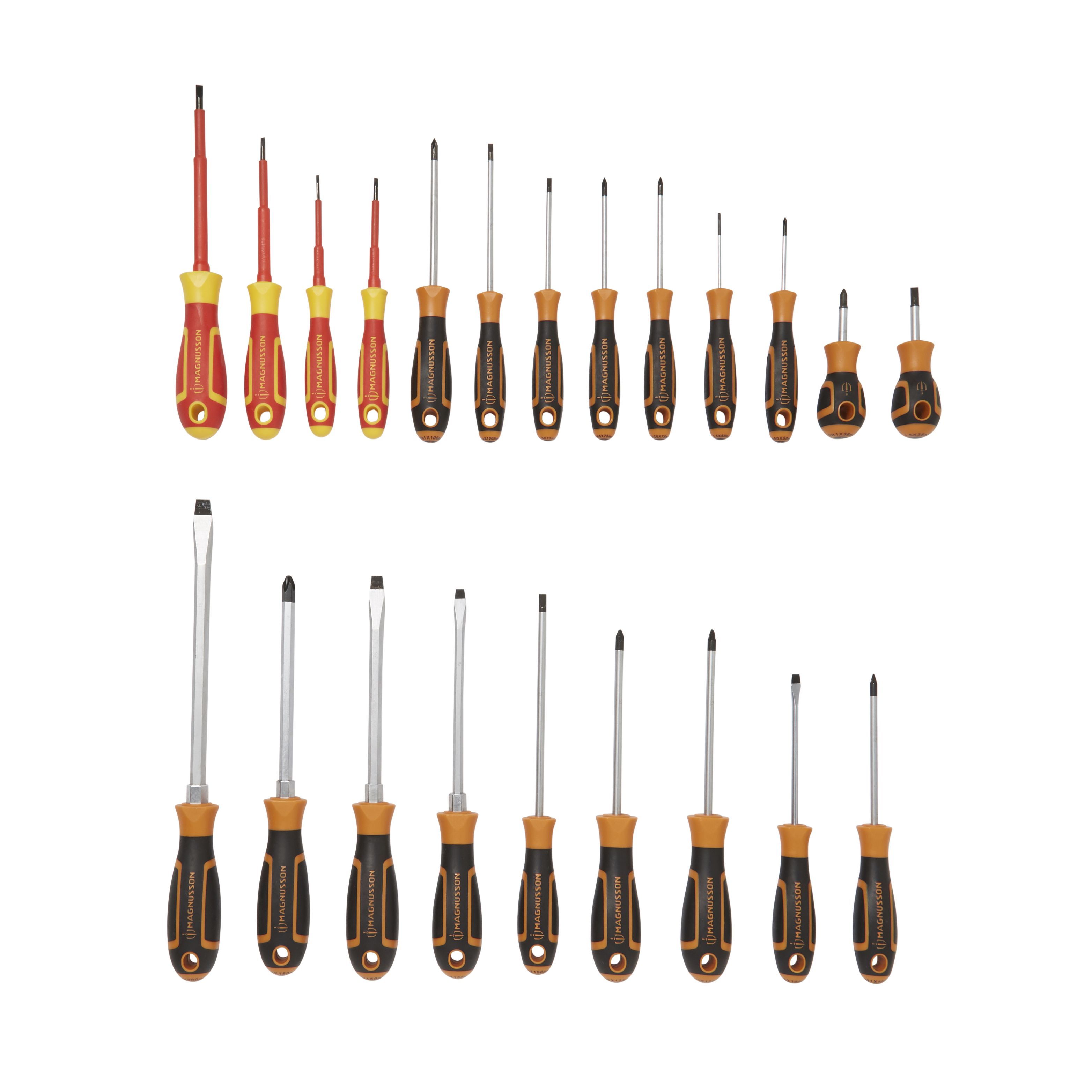 Magnusson 22 Piece Standard Mixed Screwdriver set | Departments | DIY ...