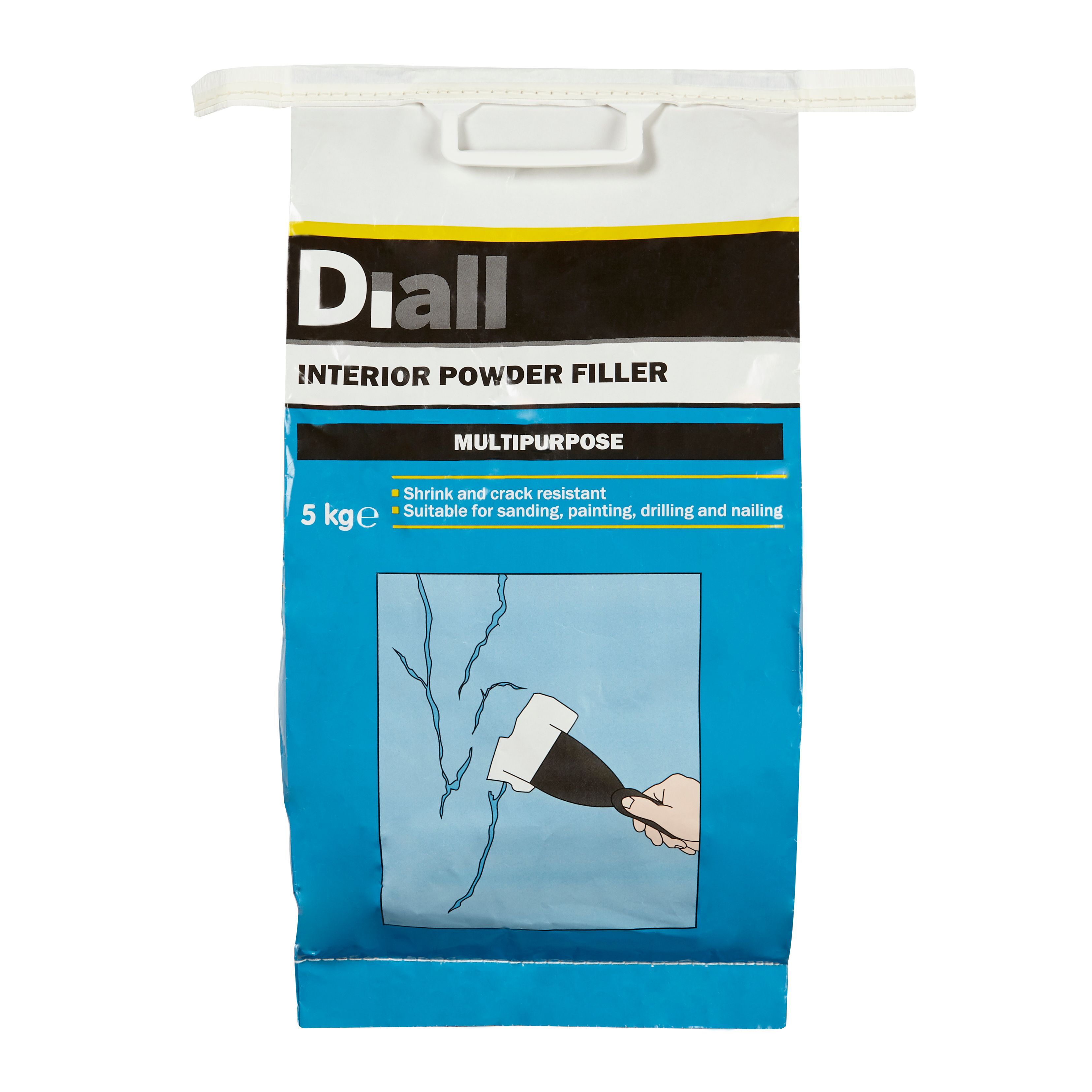3663602886044 DIALL POWDER FILLER WHITE 5KG | Departments | DIY at B&Q