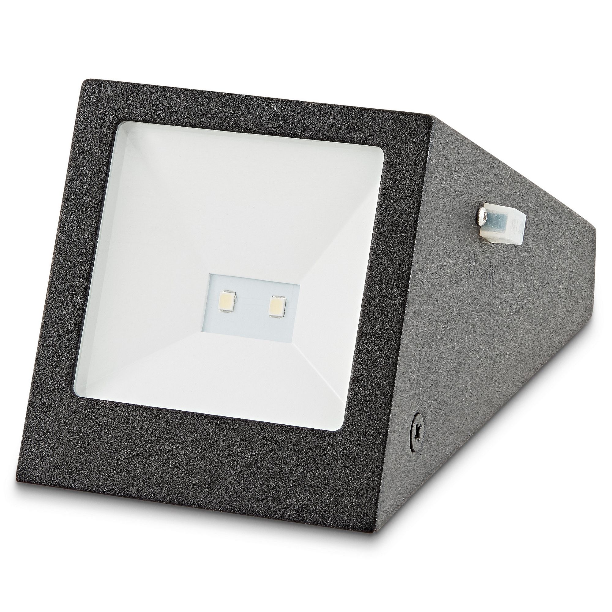 Blooma Plevna Black Solar powered Brick light | Departments | DIY at B&Q