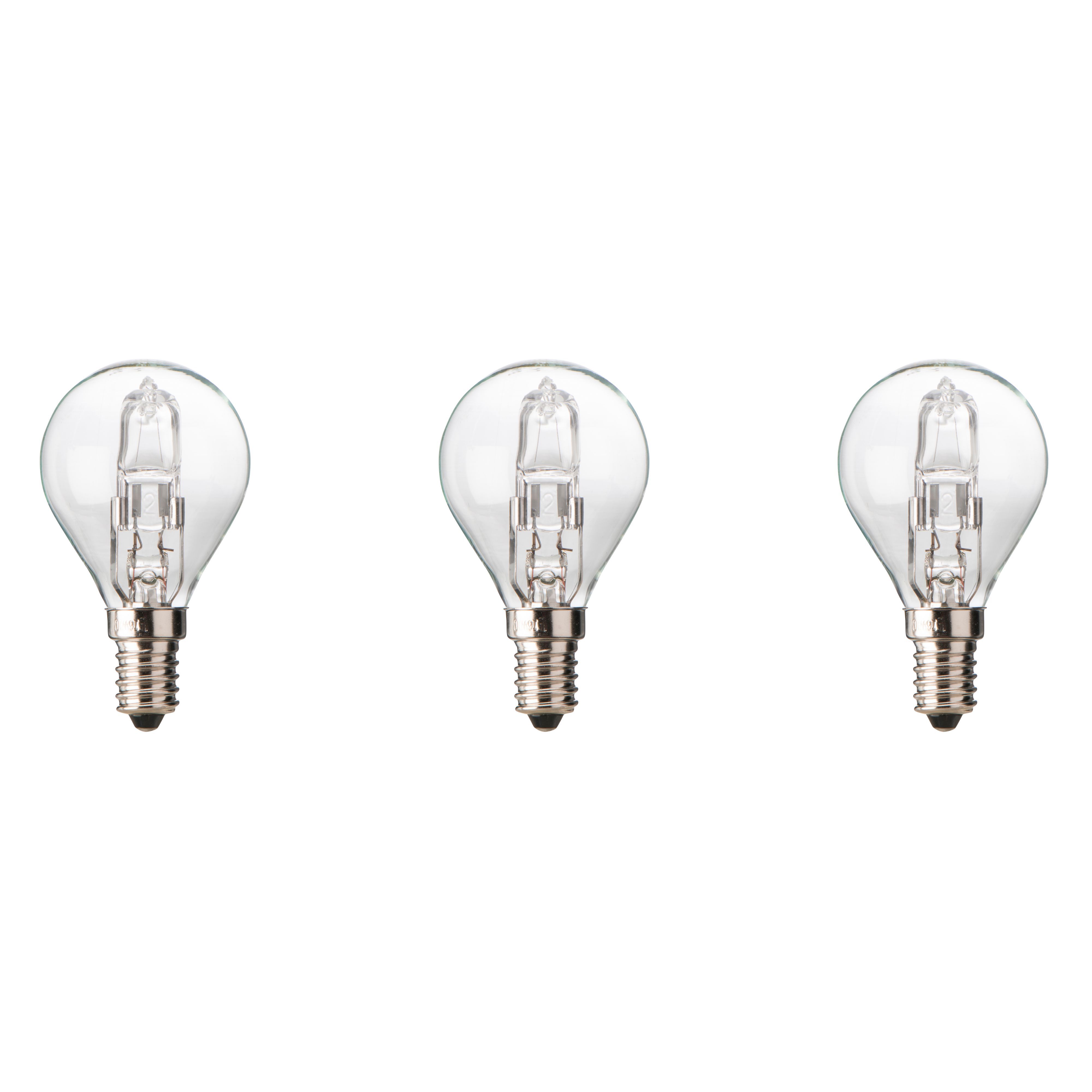 Diall E14 19W Halogen Dimmable Ball Light bulb, Pack of 3 | Departments ... Diall E14 19W Halogen Dimmable Ball Light bulb, Pack of 3 | Departments ...