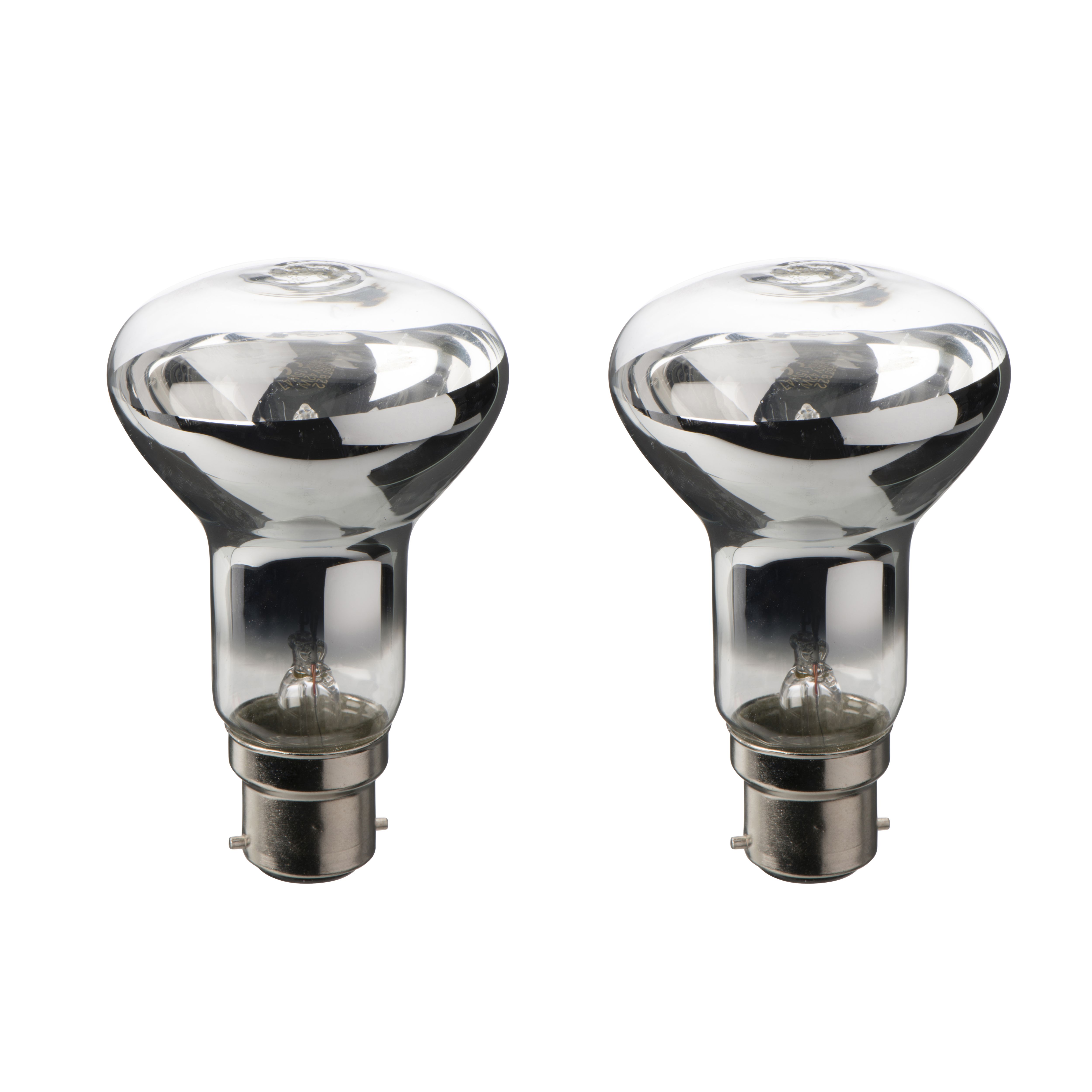 Diall B22 42W Halogen Dimmable Reflector Light Bulb, Pack of 2 ... Diall B22 42W Halogen Dimmable Reflector Light Bulb, Pack of 2 ...