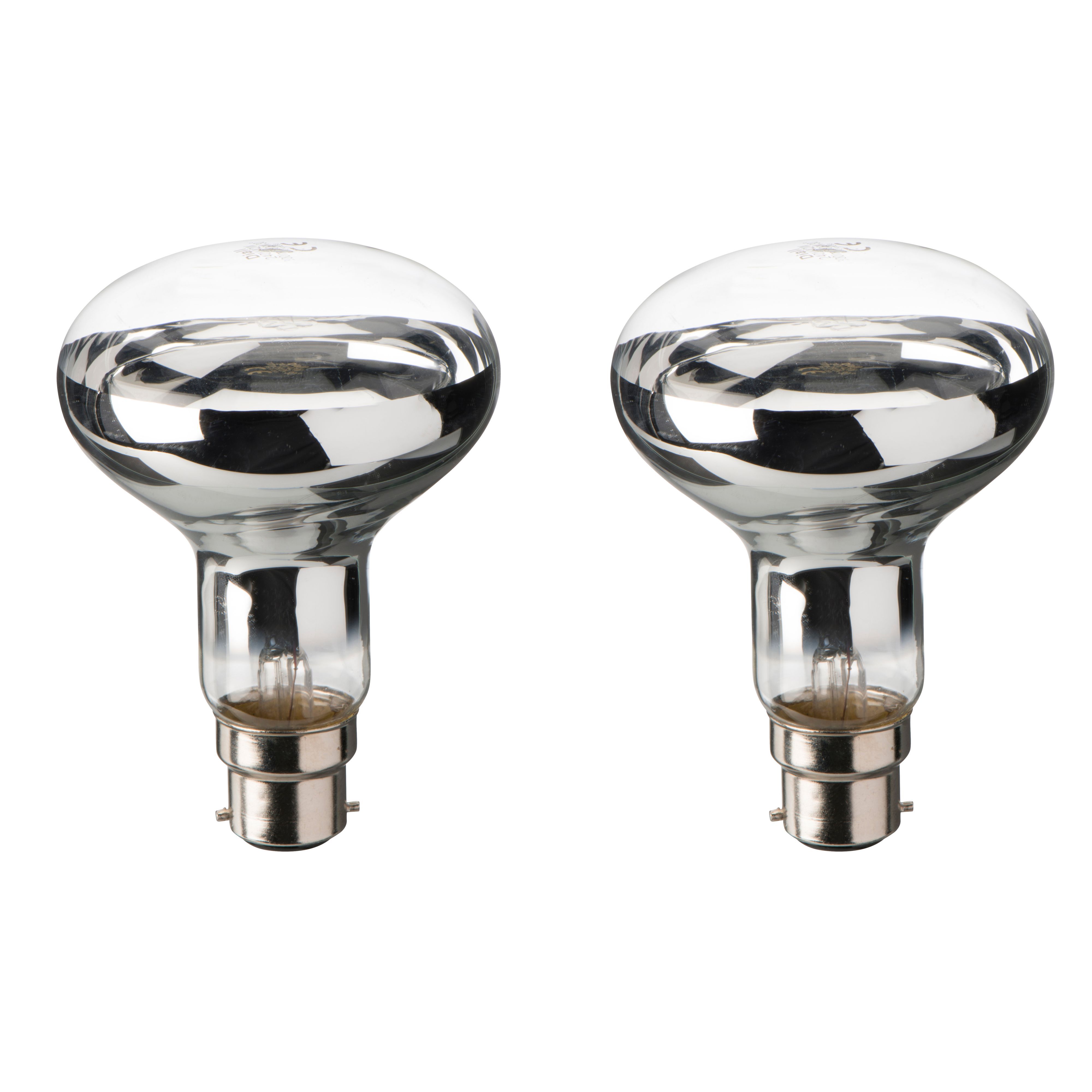 Diall B22 42W Halogen Dimmable Reflector Light Bulb, Pack of 2 ... Diall B22 42W Halogen Dimmable Reflector Light Bulb, Pack of 2 ...