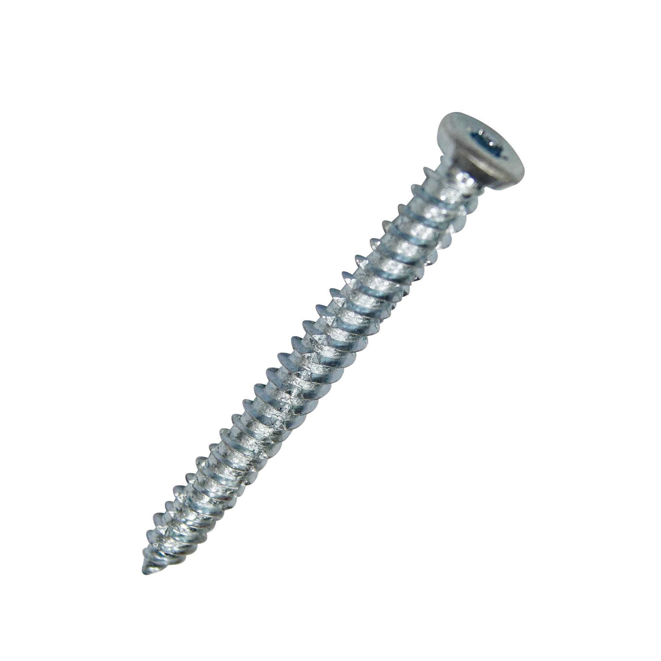 Diall Concrete Screw Dia 7 5mm L 112mm Pack Of 30 Departments