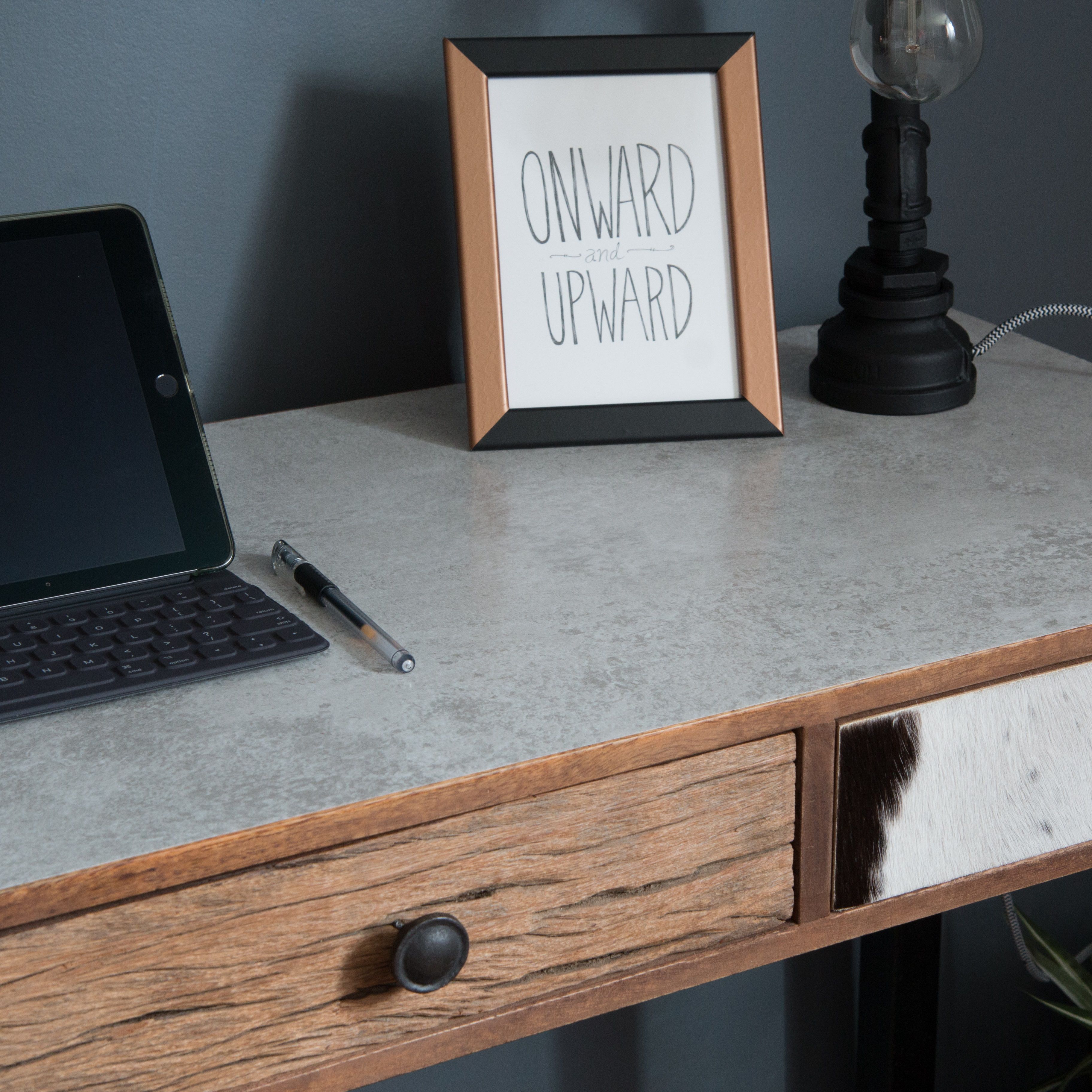 D-C-Fix Grey Stone effect Self-adhesive film (L)2m (W)675mm ...