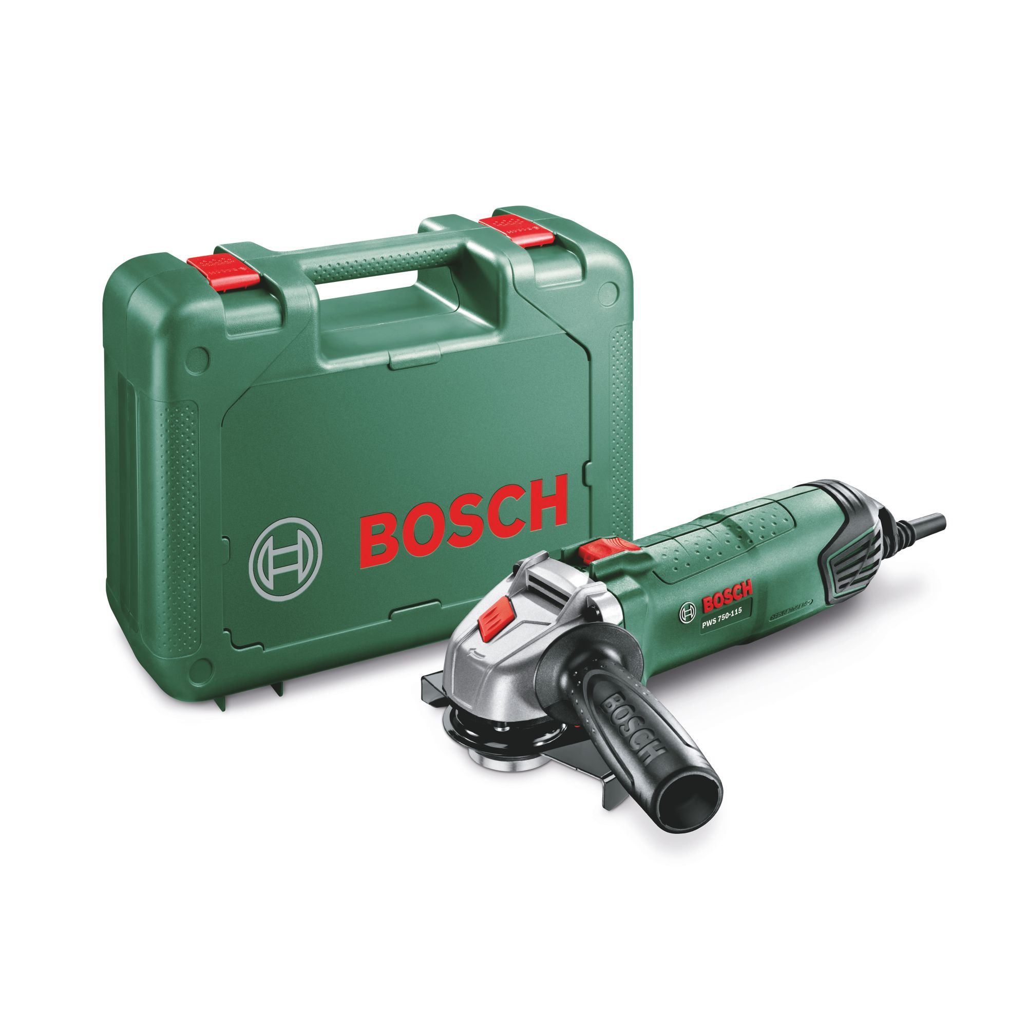 Bosch 750W 240V 115mm Angle grinder PWS 750-115 | Departments | DIY at B&Q Bosch 750W 240V 115mm Angle grinder PWS 750-115 | Departments | DIY at B&Q
