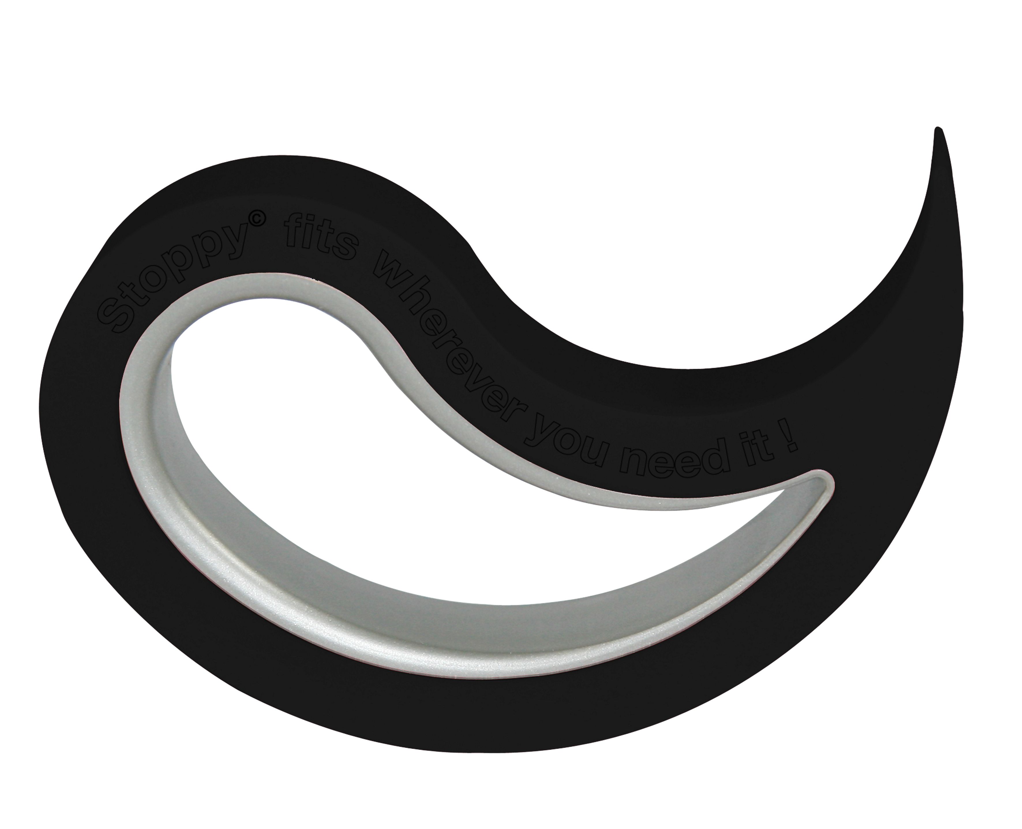 Stoppy Rubber & Plastic Door & Window Stopper | Departments | DIY at B&Q