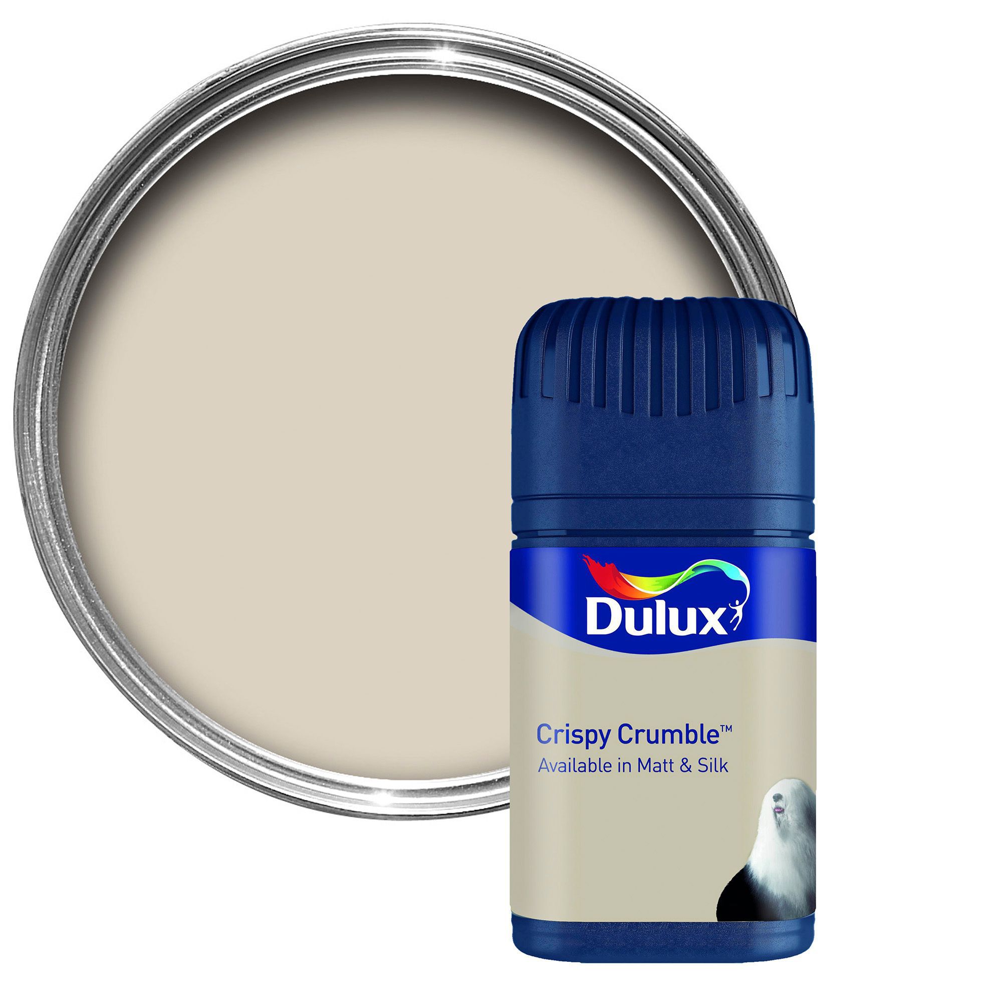 Dulux Crispy Crumble Matt Emulsion Paint 50ml Tester Pot | Departments ...