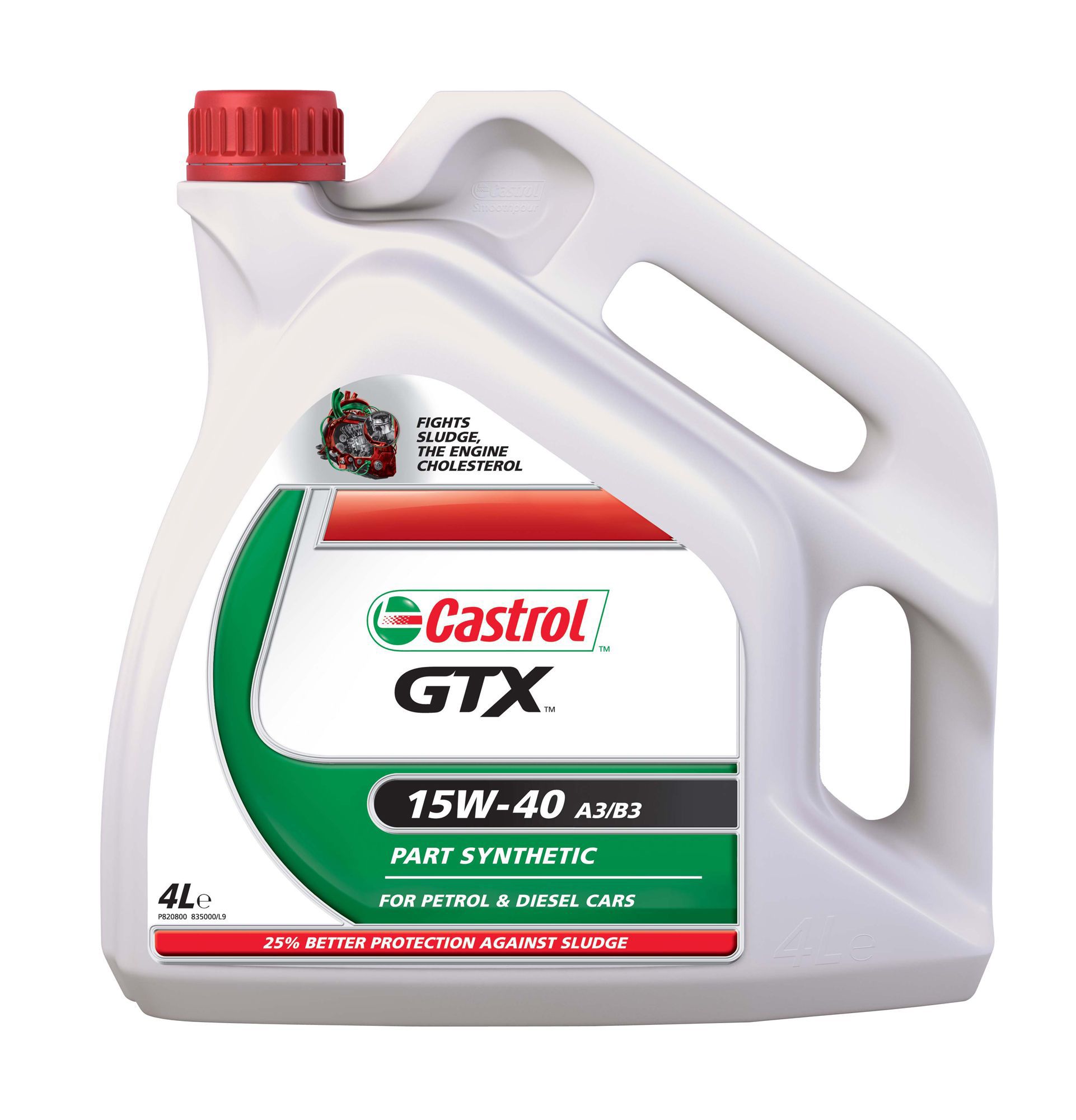 Castrol GTX Petrol & Diesel Engines Engine Oil 4L | Departments | DIY ...