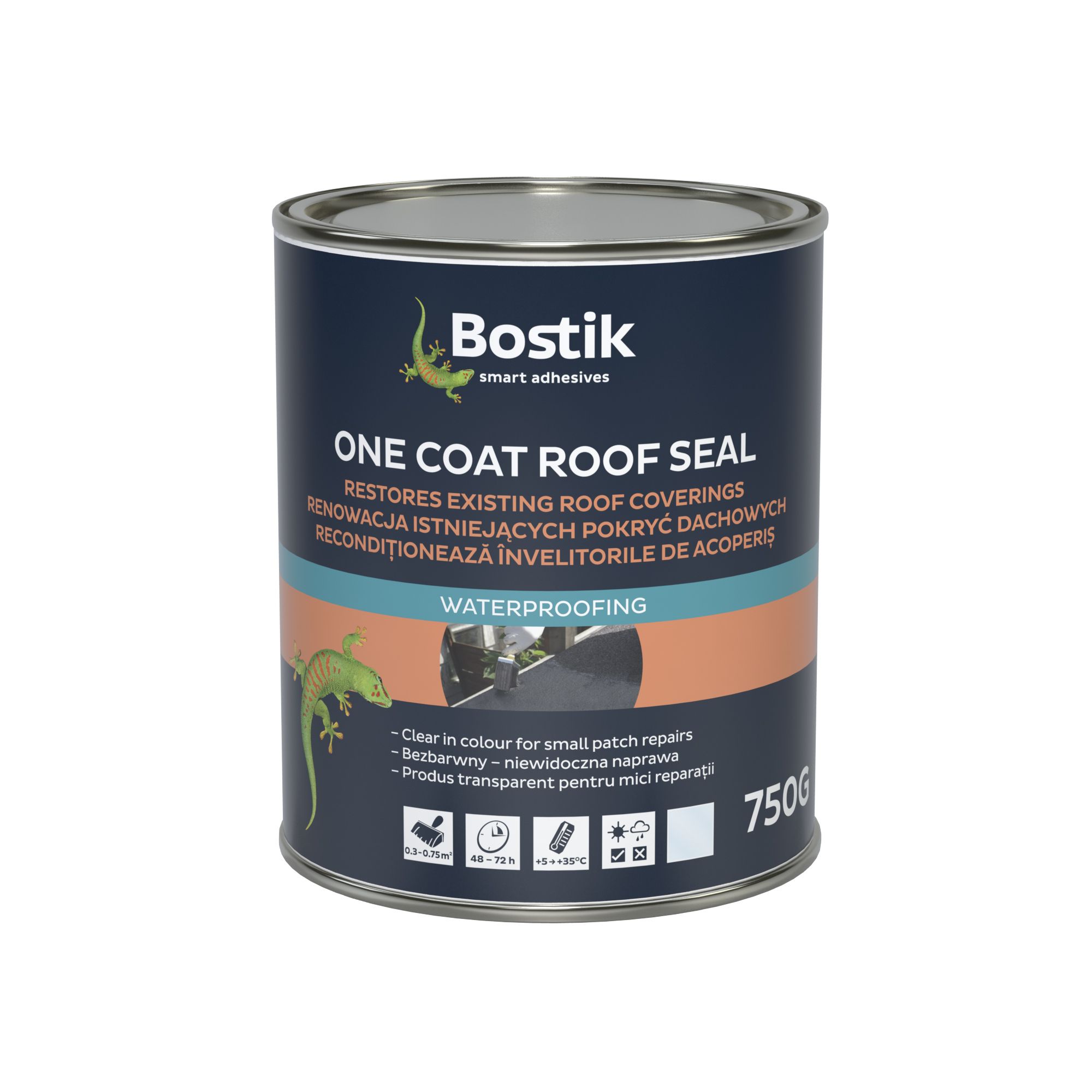 Bostik Clear One Coat Roof Seal | Departments | DIY at B&Q