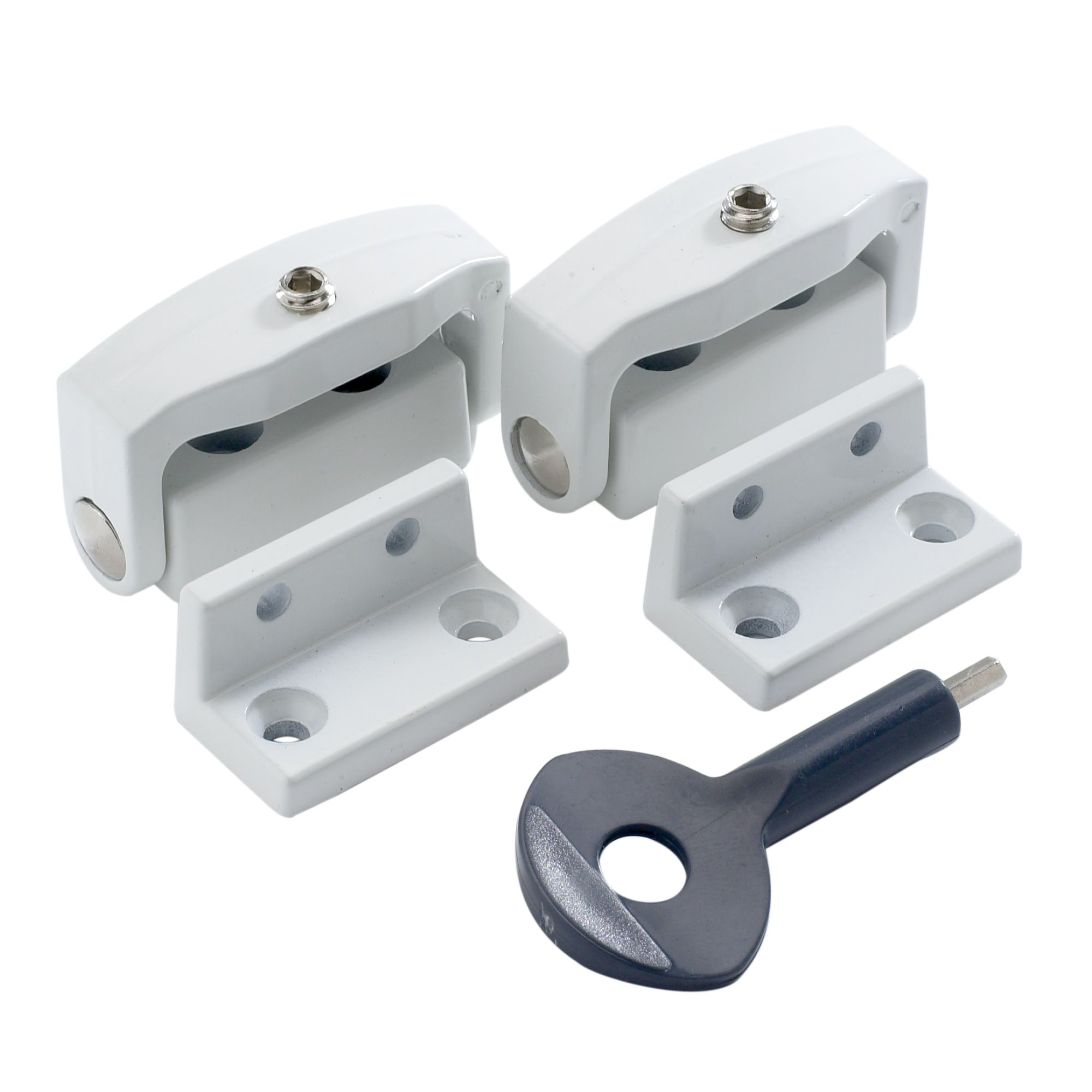Yale White Metal Window Toggle lock, Pack of 2 | Departments | DIY at B&Q
