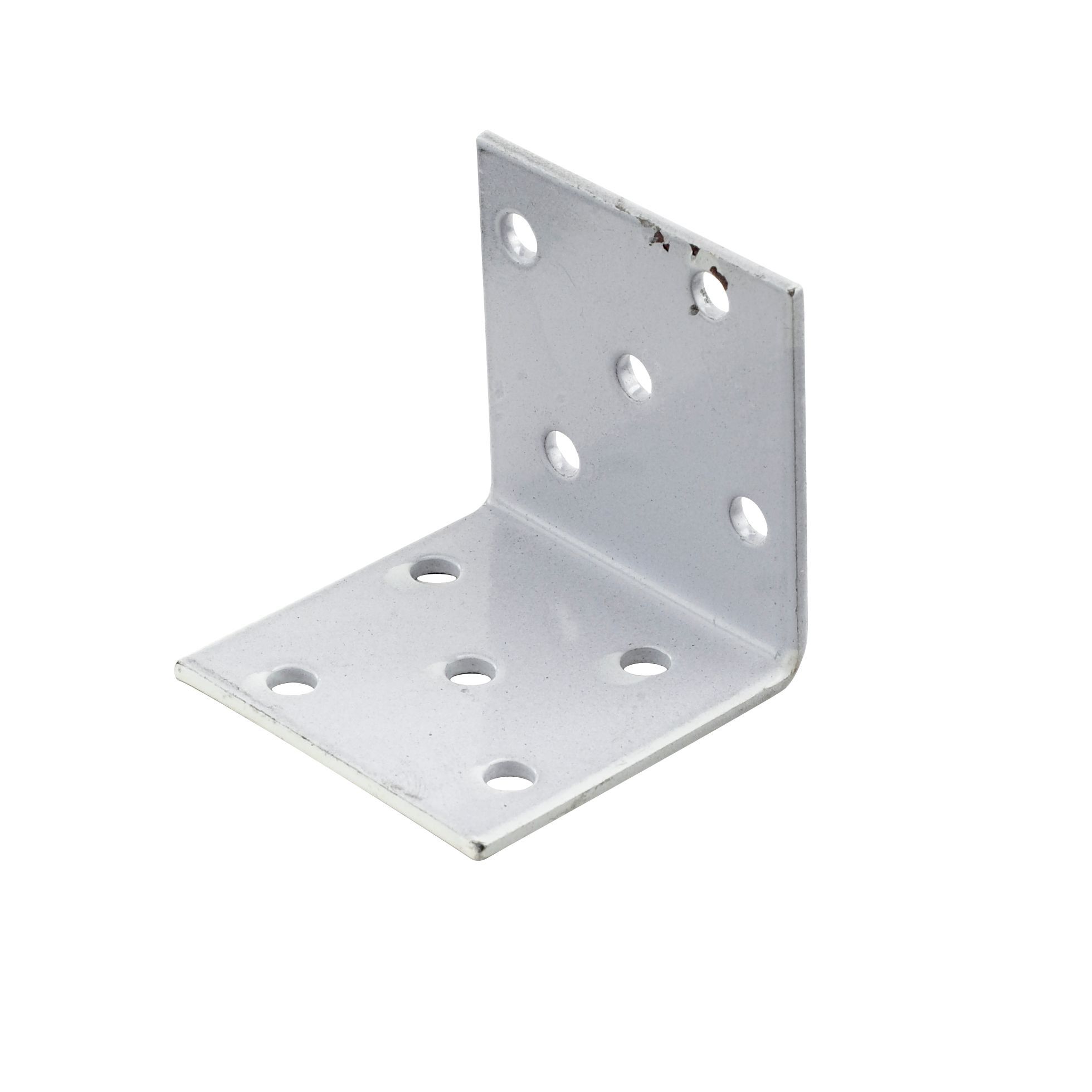Silver Effect Steel Mini Bracket | Departments | DIY at B&Q