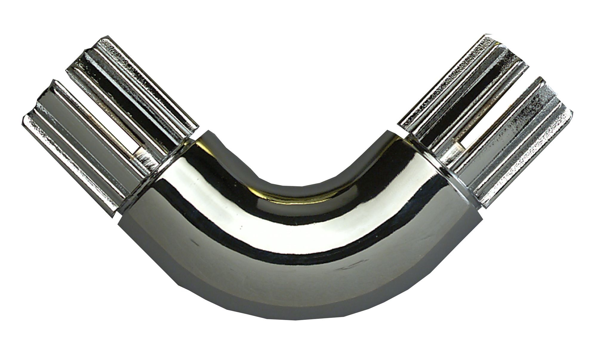 Colorail 90° Chrome effect Elbow (Dia)19mm | Departments | DIY at B&Q