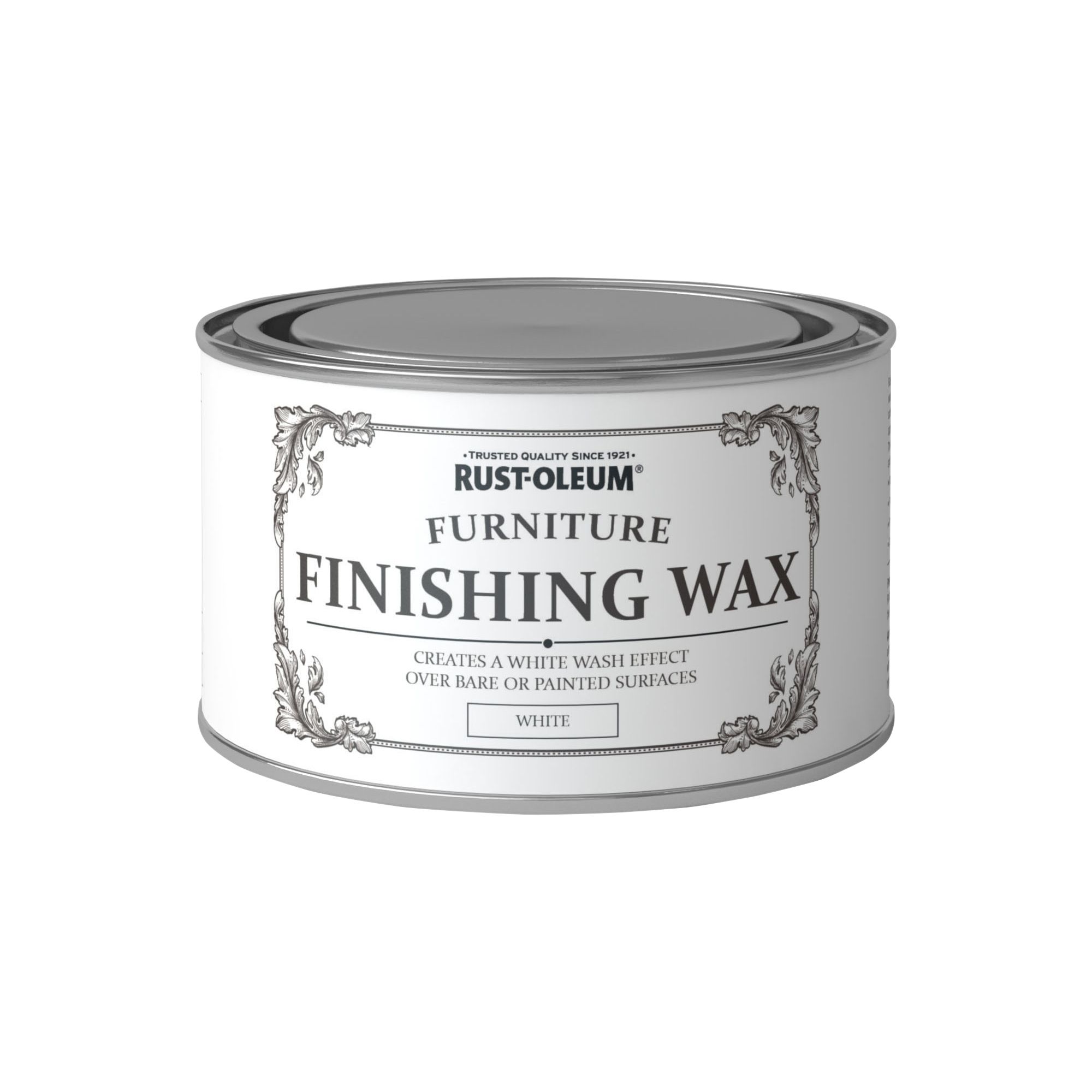 Rust-Oleum White Matt Finishing wax 400ml | Departments | DIY at B&Q