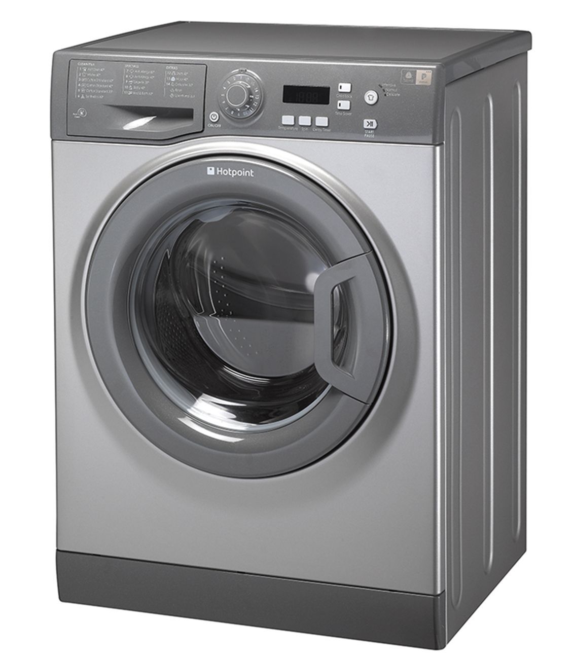 Hotpoint WMAQF641GUK Graphite Freestanding Washing machine ...