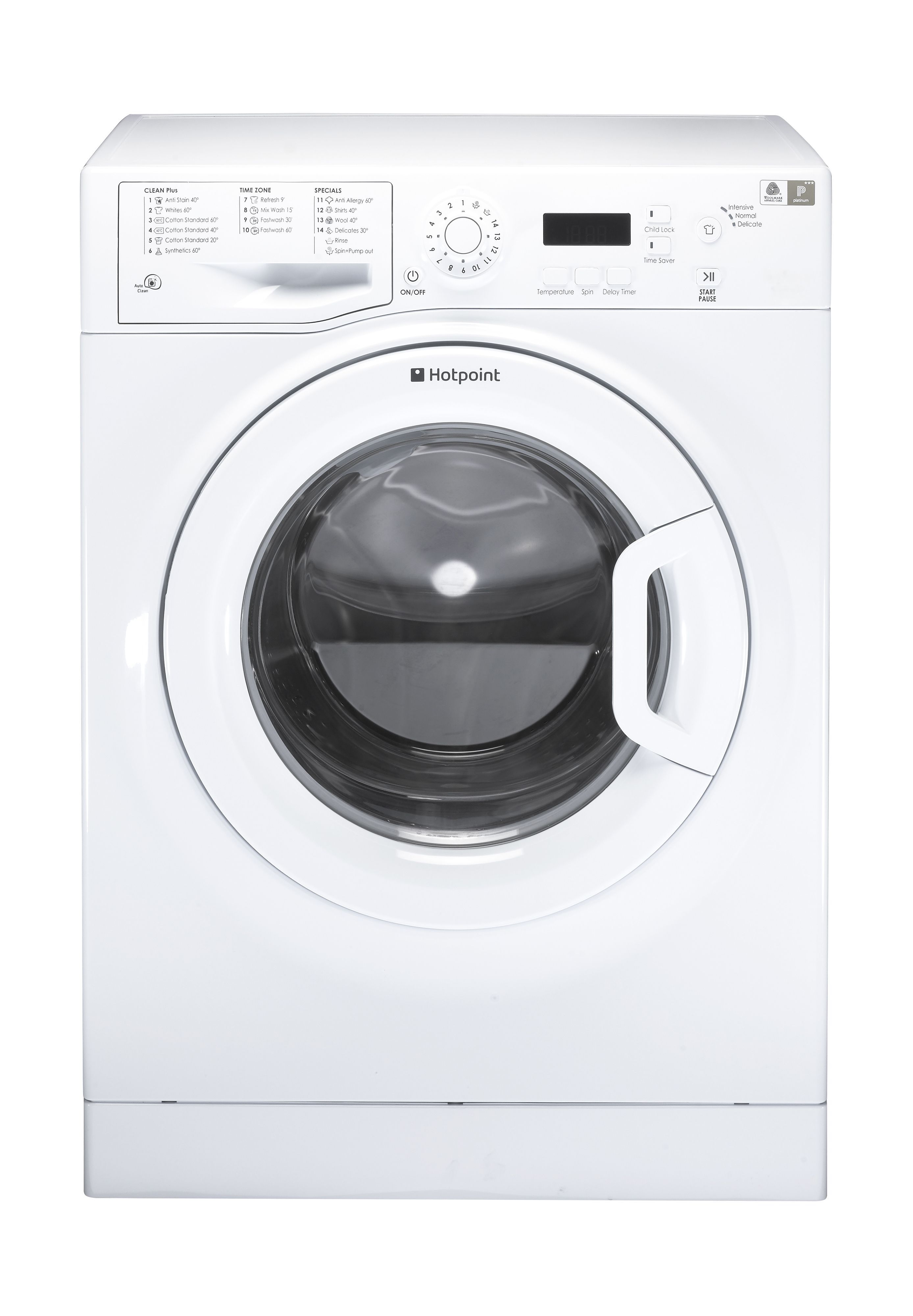Hotpoint WMXTF742PUK White Freestanding Washing Machine | Departments ...