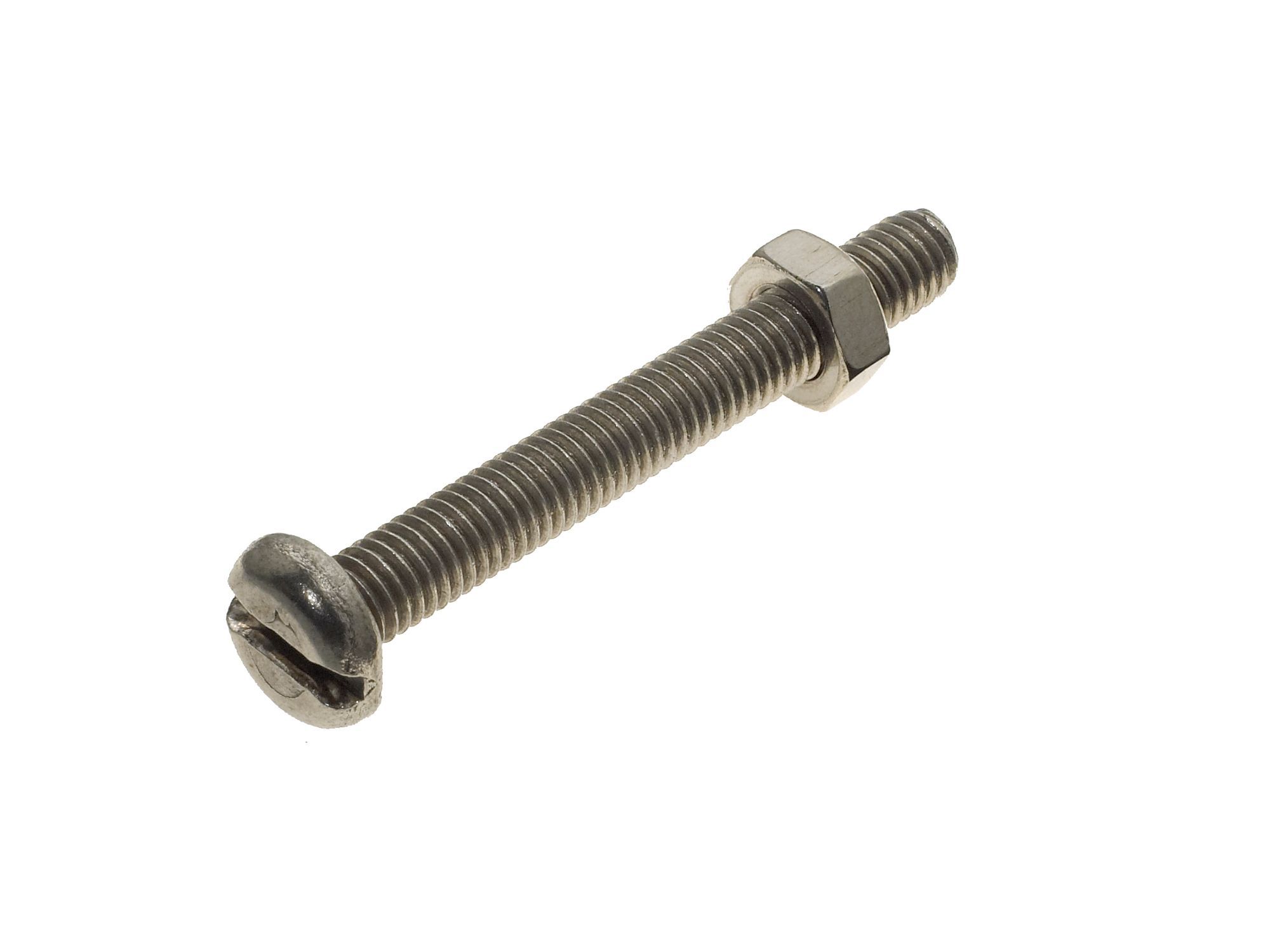 M6 Machine screw (L) 50mm (Dia) 6mm, Pack of 10 | Departments | DIY at B&Q