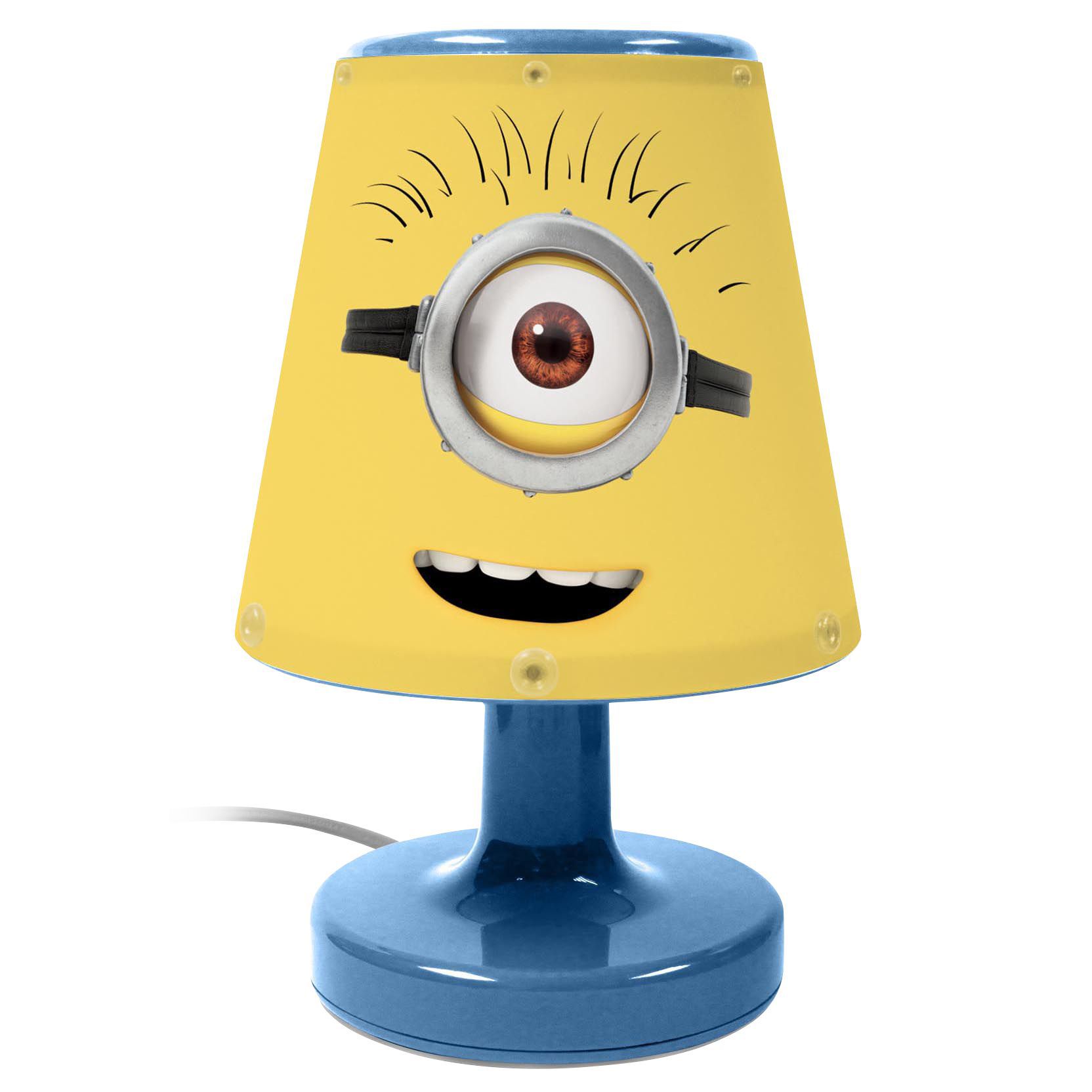 Minions Matt Yellow LED Table lamp | Departments | DIY at B&Q