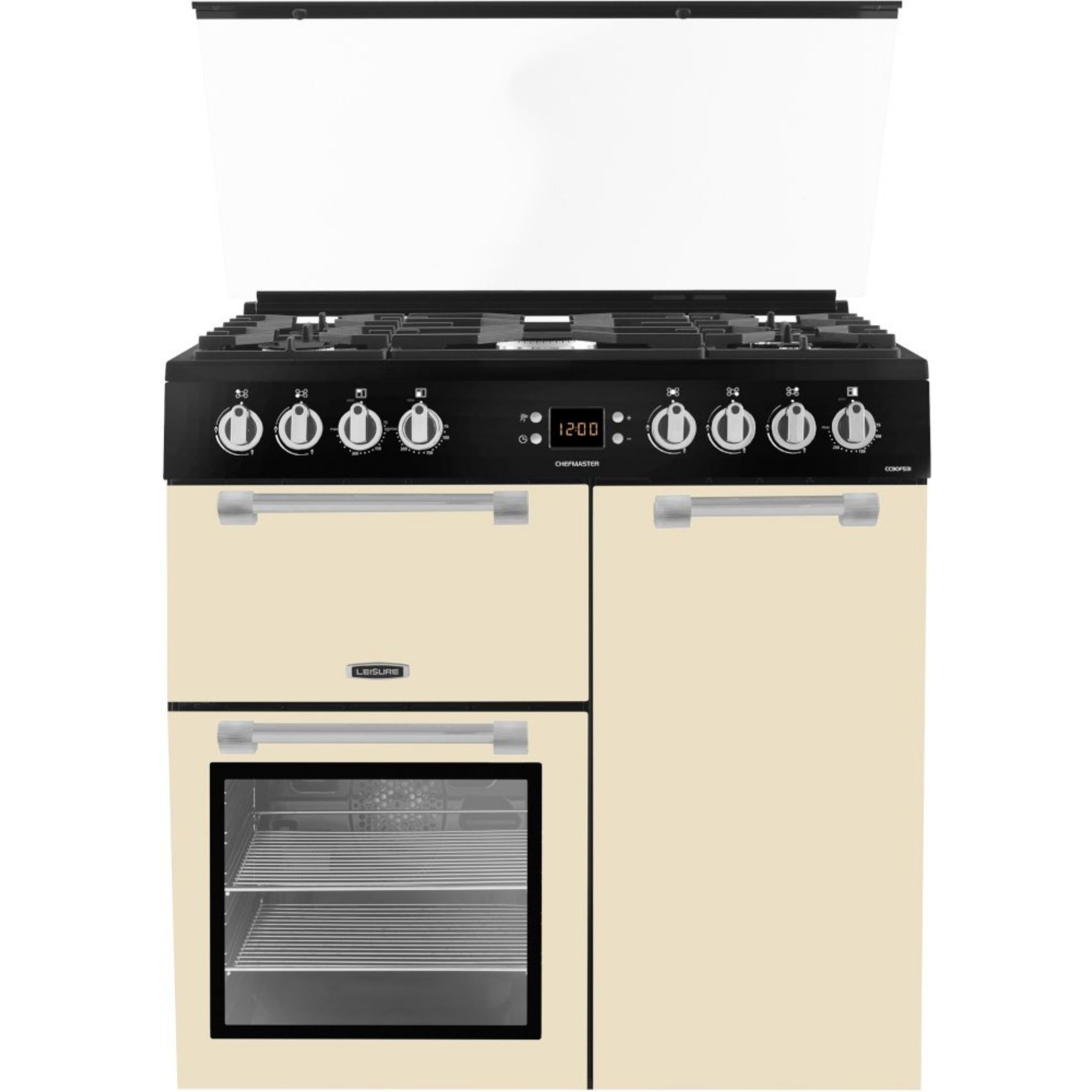 Leisure Chefmaster CC90F531C Freestanding Dual fuel Range cooker with ...