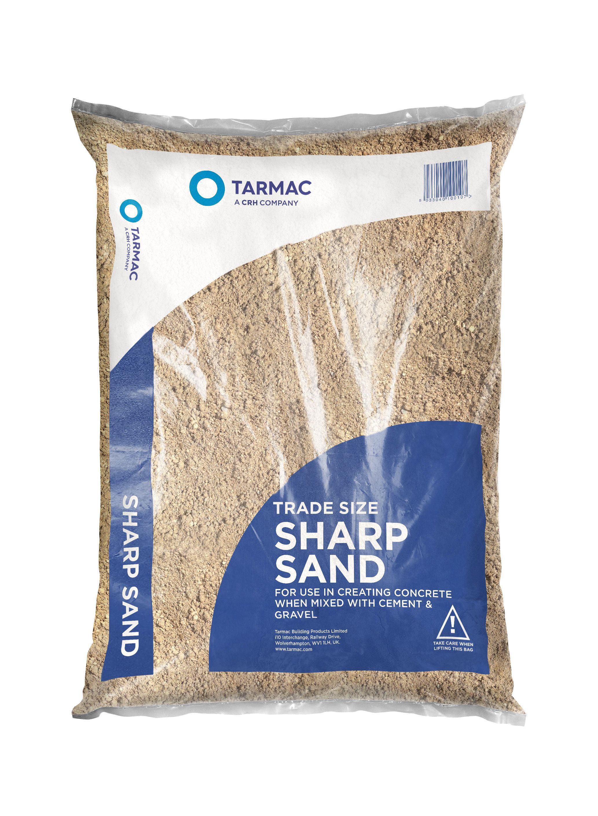 Tarmac Sharp Sand Large 35kg Bag Departments TradePoint