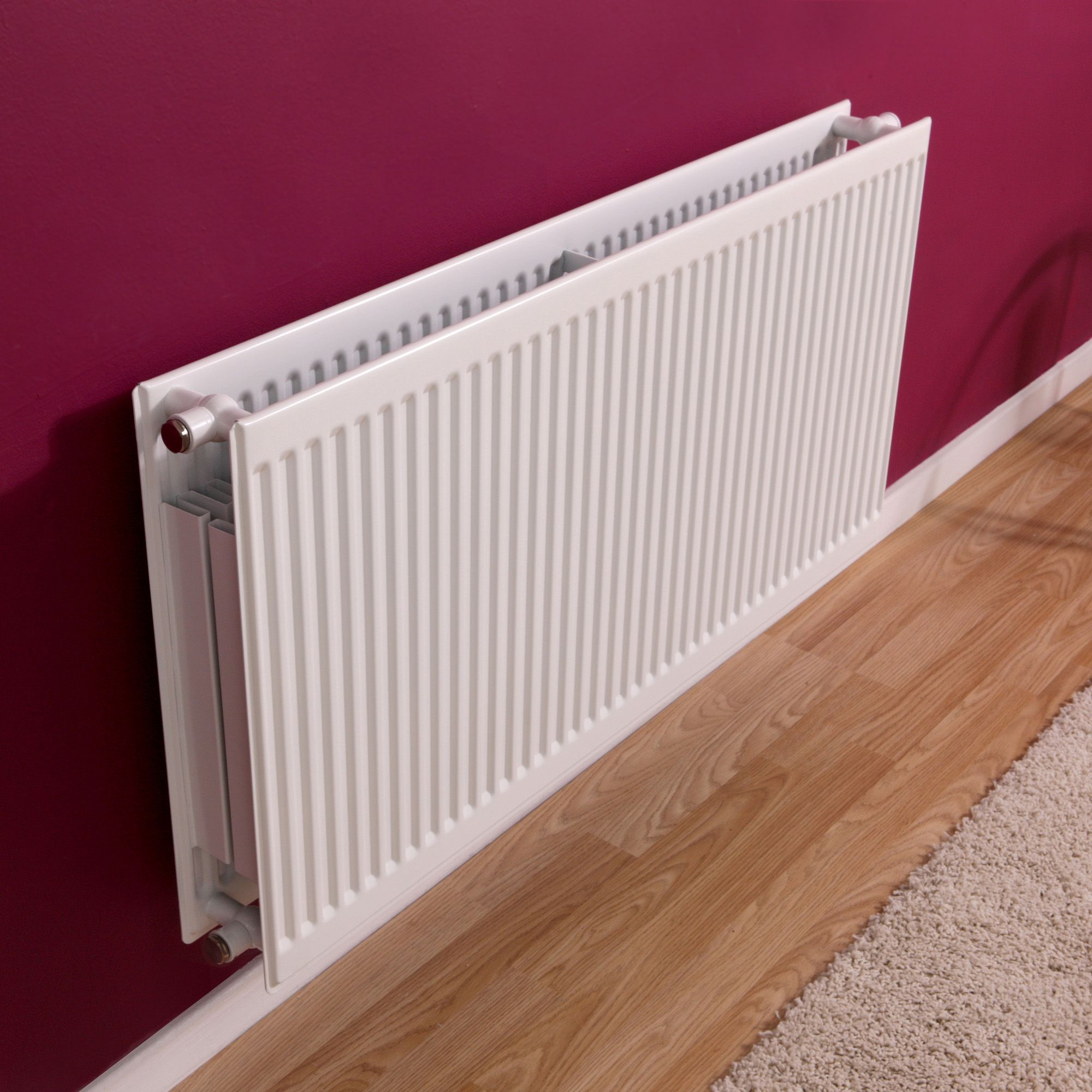 Barlo Type 22 Panel Radiator, White (W)400mm (H)600mm | Departments ...