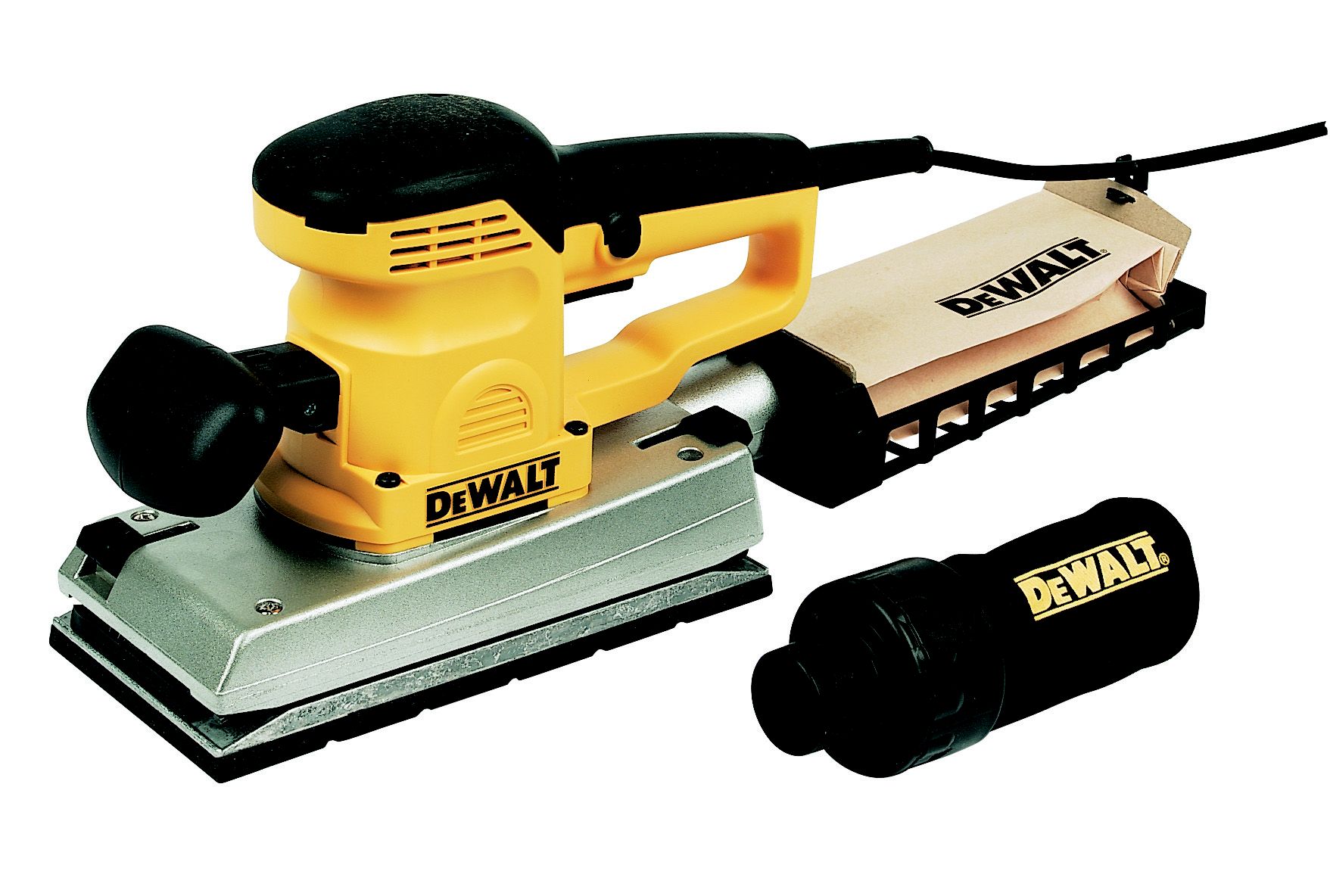 DeWalt 350W 240V Corded 1 2 Sheet Sander D26421 GB Departments