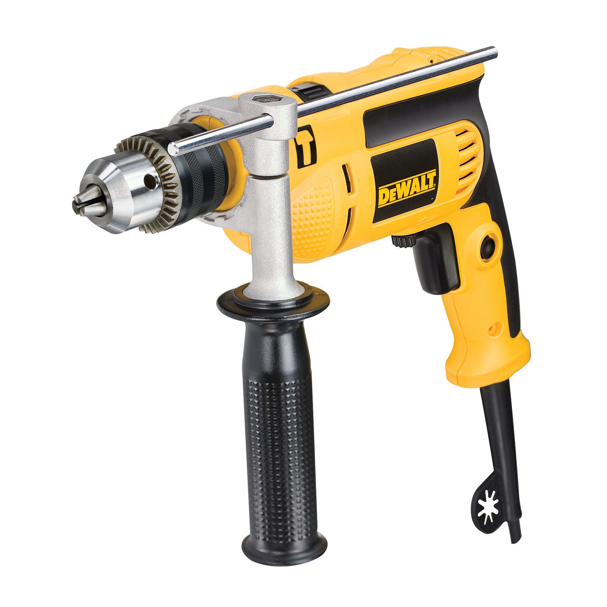 Dewalt 650W 240V Corded Keyed chuck Brushed Percussion drill DWD024K-GB ...